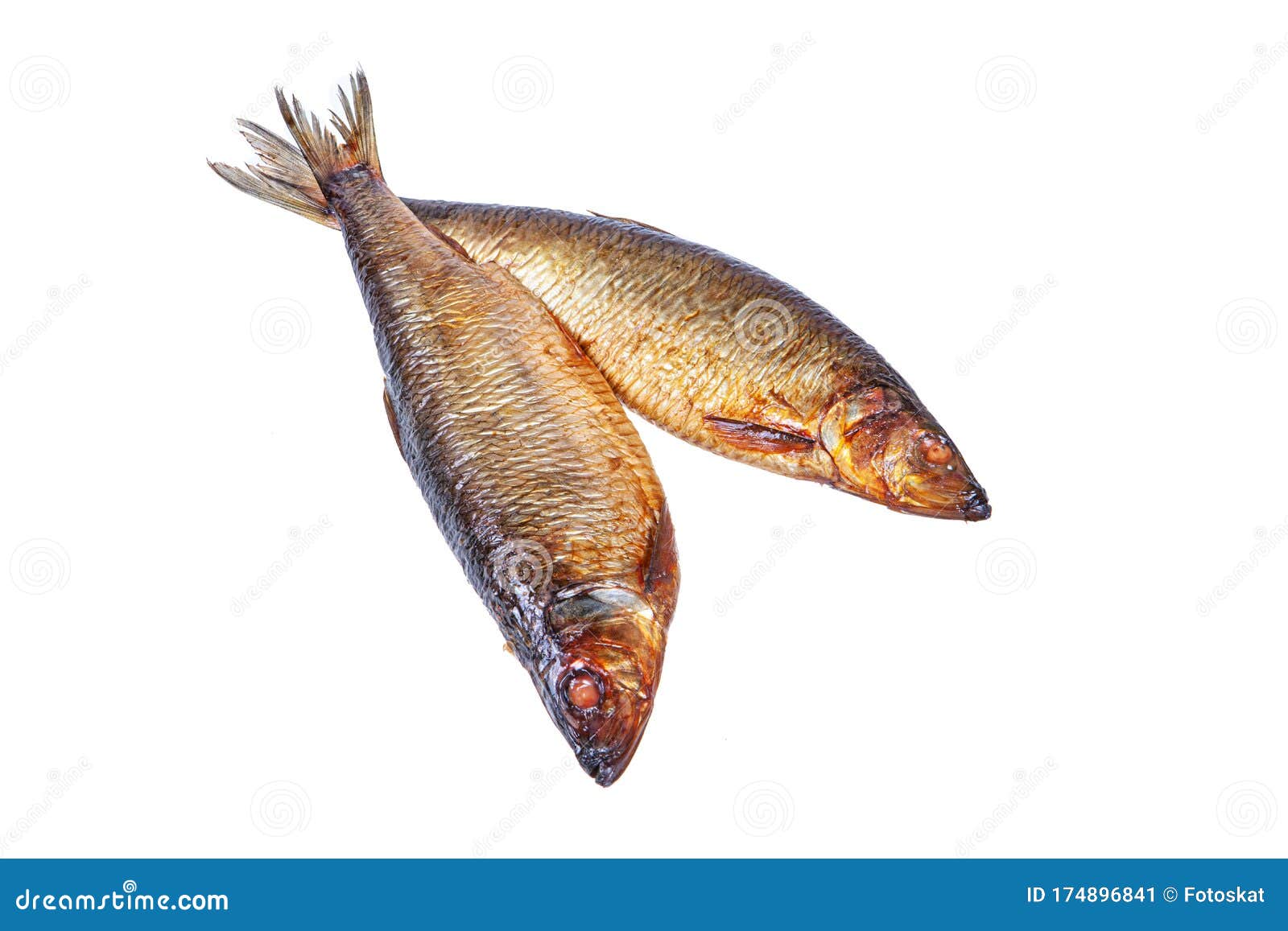 Smoked Red Fish stock image. Image of fillet, killing - 174896841