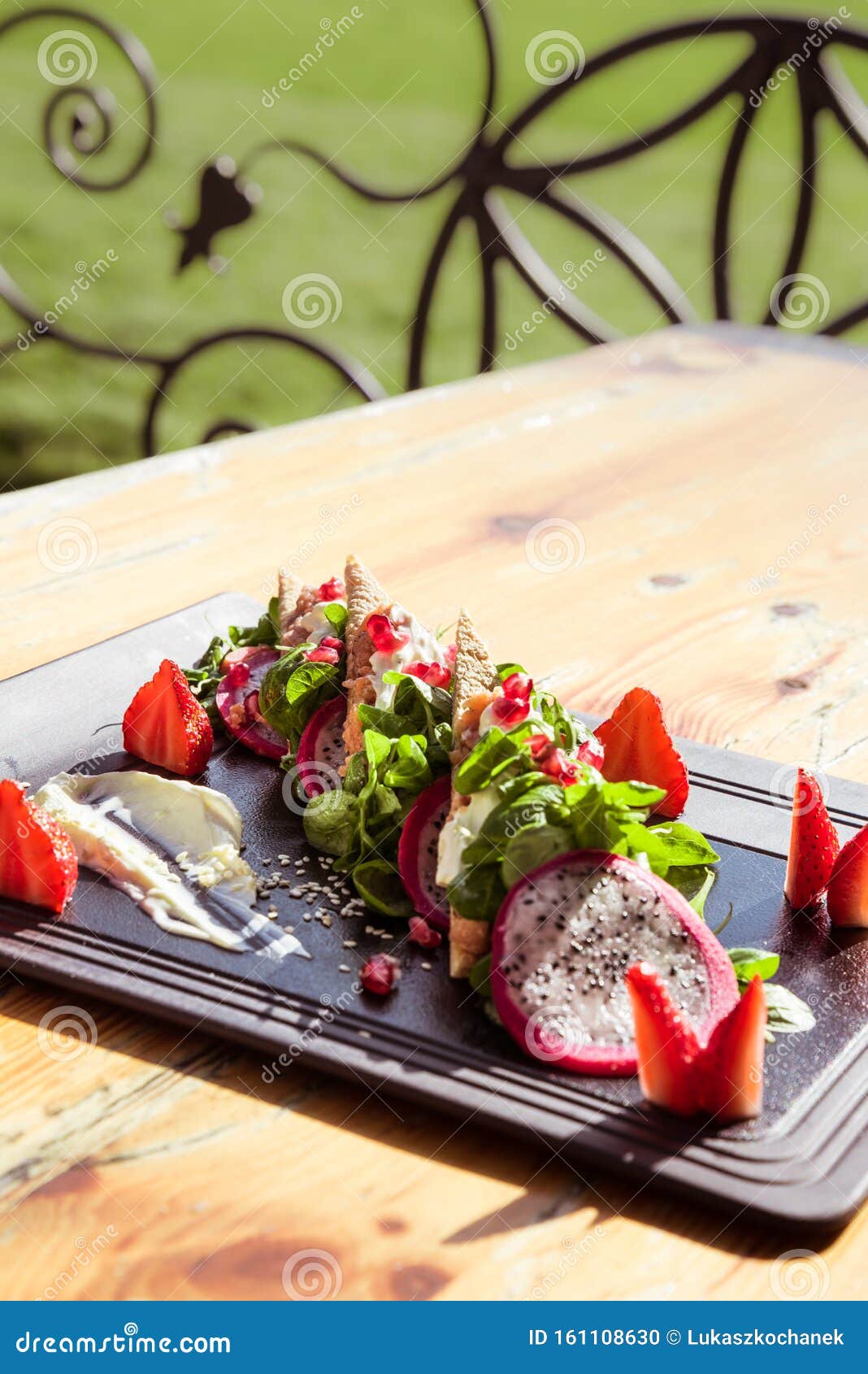 Smoked Salmon Carpaccio on White Toast Stock Photo - Image of diet ...
