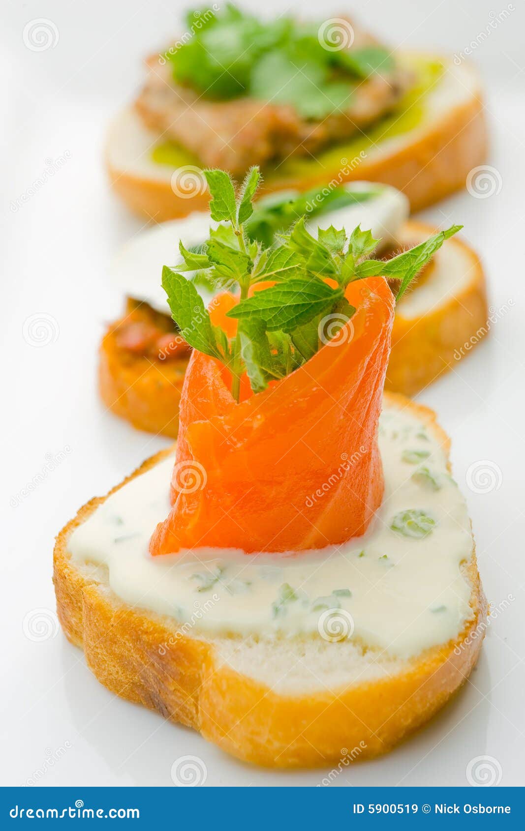 Smoked Tasmanian Salmon on Toast Stock Image - Image of bread, gourmet ...