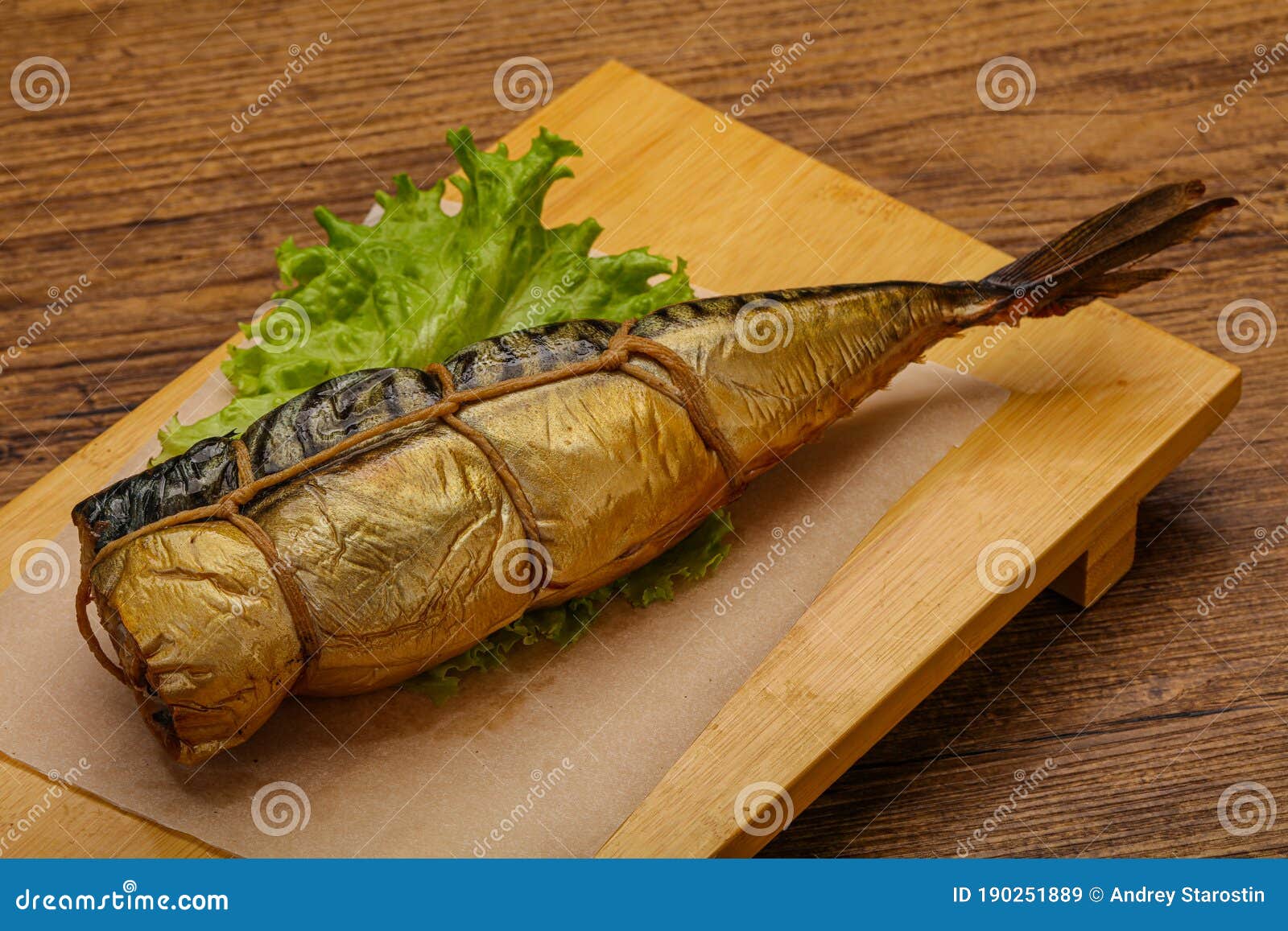 Smoked Tasty Mackerel Fish Snack Stock Image - Image of mackerel, plate ...