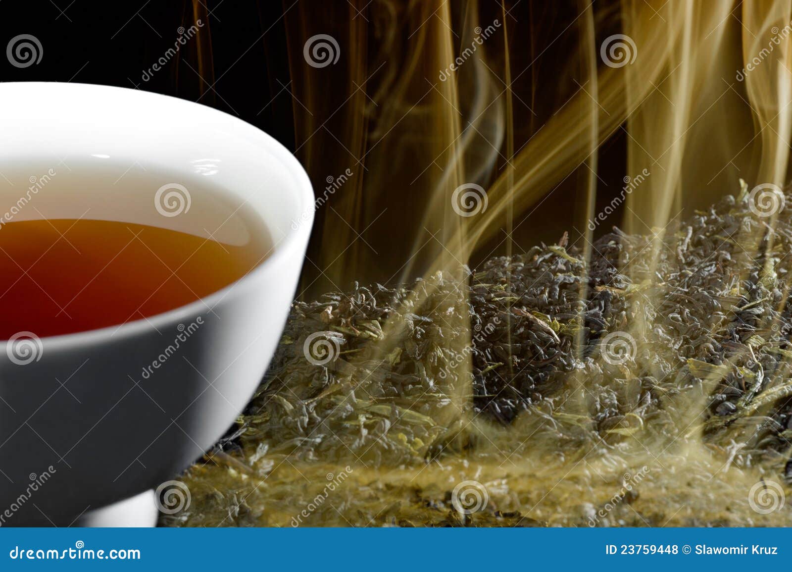 Smoked tea stock photo. Image of drink, herb, smoke, plant - 23759448