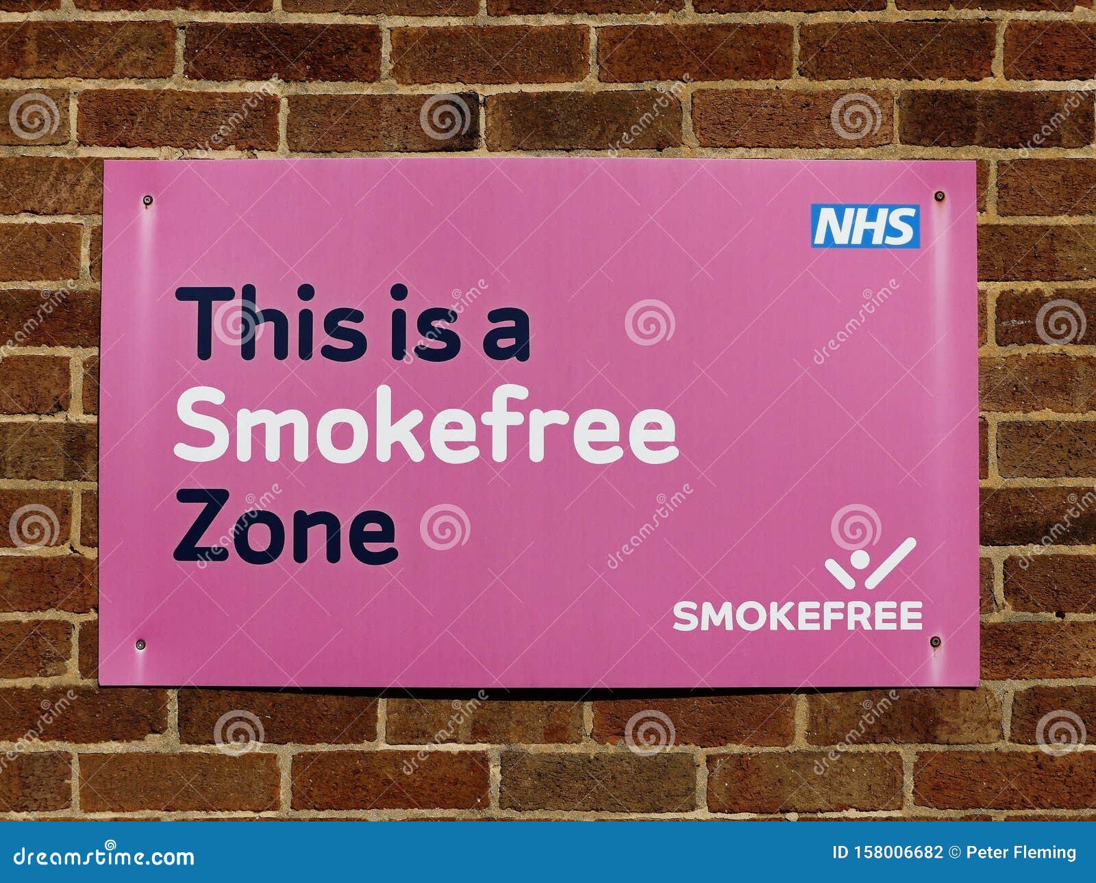 This is a Smokefree Zone Sign at Harefield Hospital, Middlesex, London ... This is a Smokefree Zone Sign at Harefield Hospital, Middlesex, London ...
