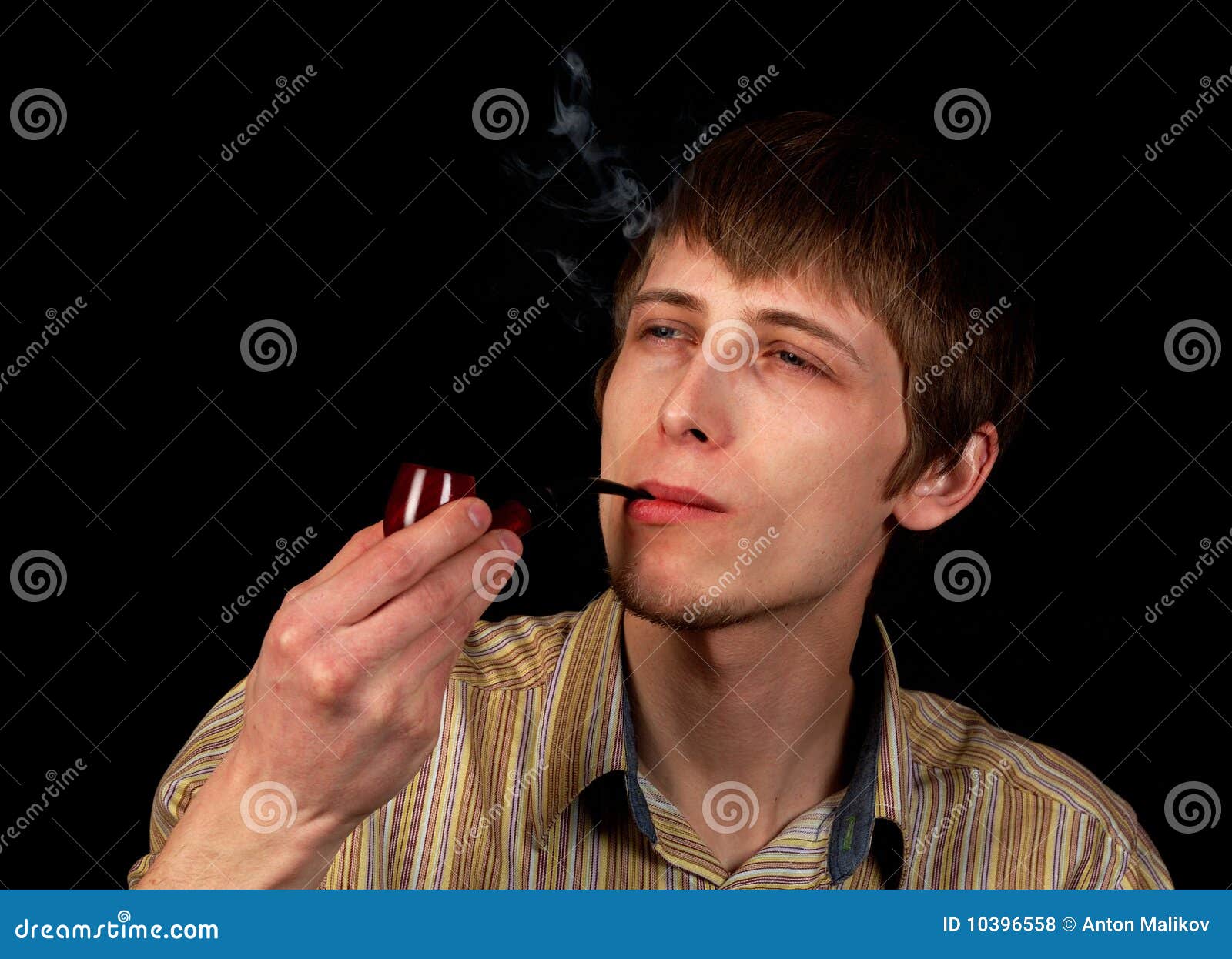 Smoker stock photo. Image of relaxation, smoking, breath - 10396558