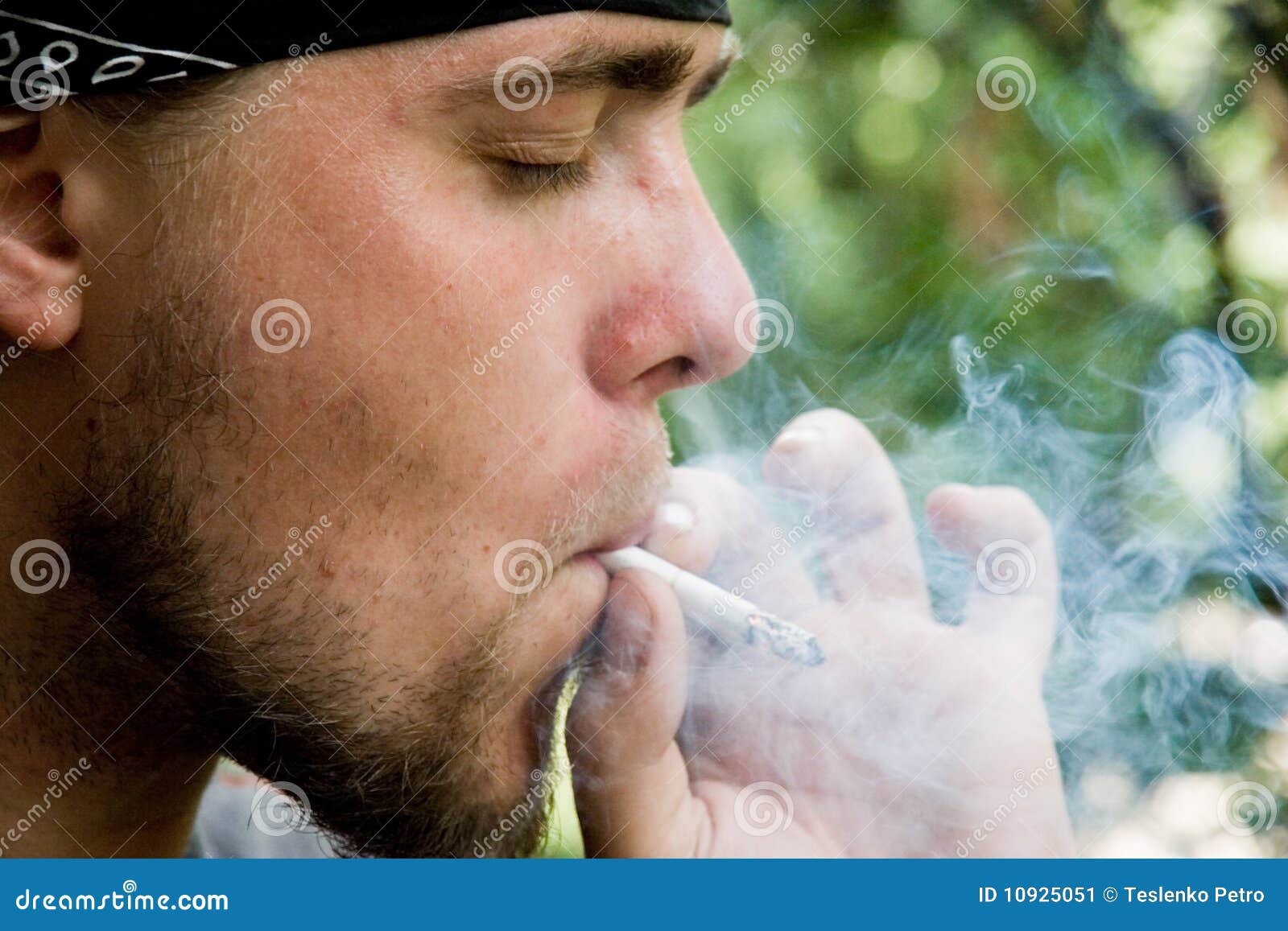 Smoker stock image. Image of close, cigarette, burning - 10925051