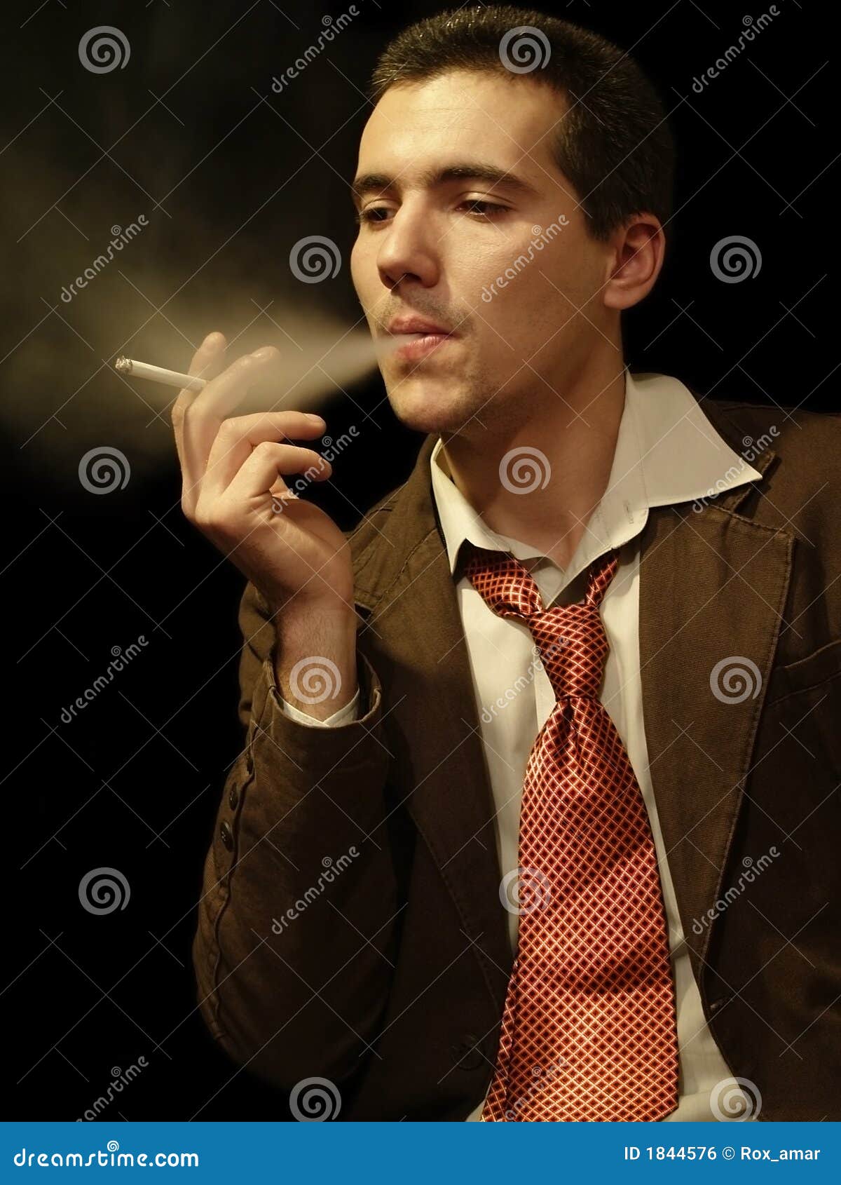 Smoker stock photo. Image of look, campaign, issue, addicted - 1844576