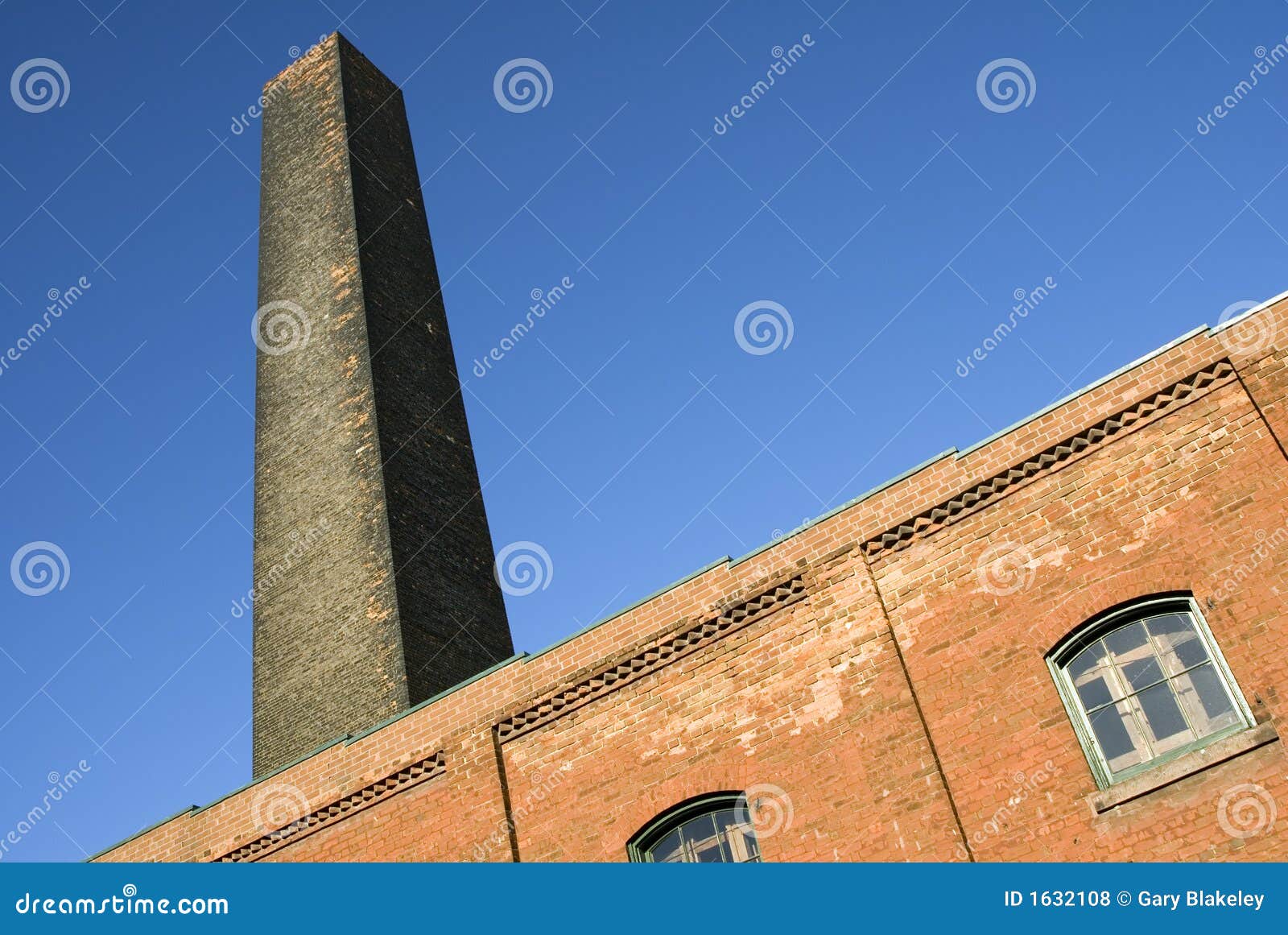 Smokestack stock photo. Image of brick, factory, heating - 1632108
