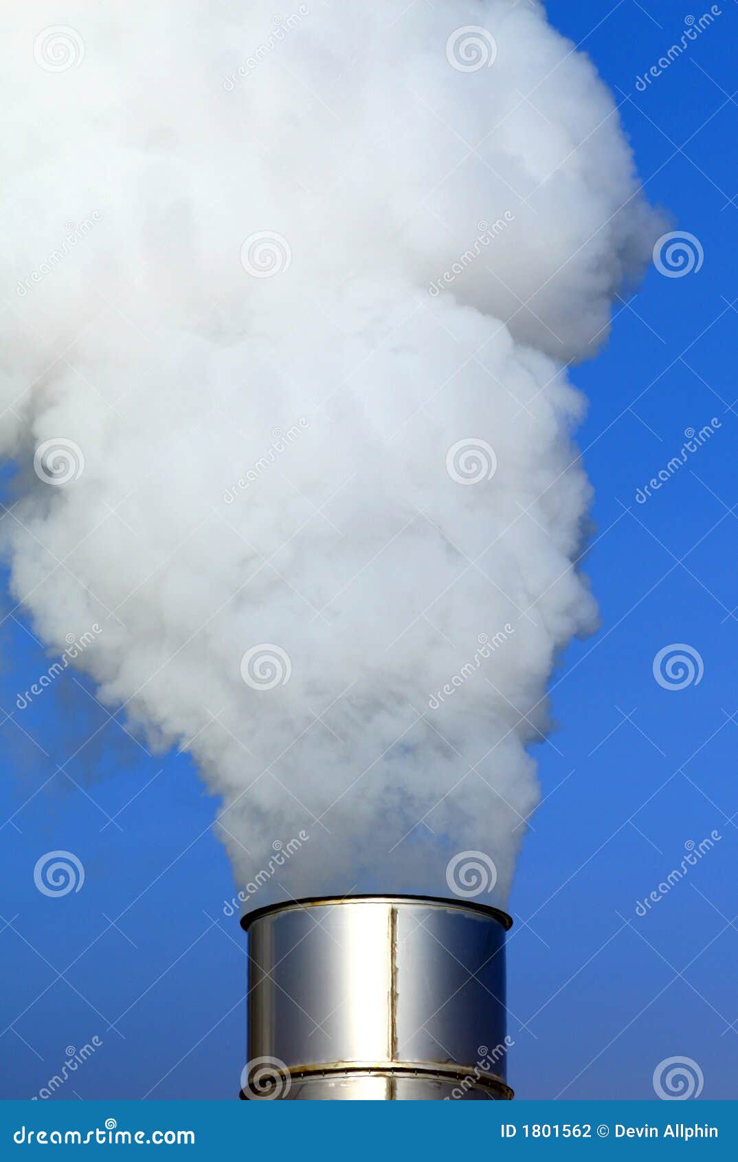 Smokestack stock photo. Image of toxin, cooling, industrial - 1801562