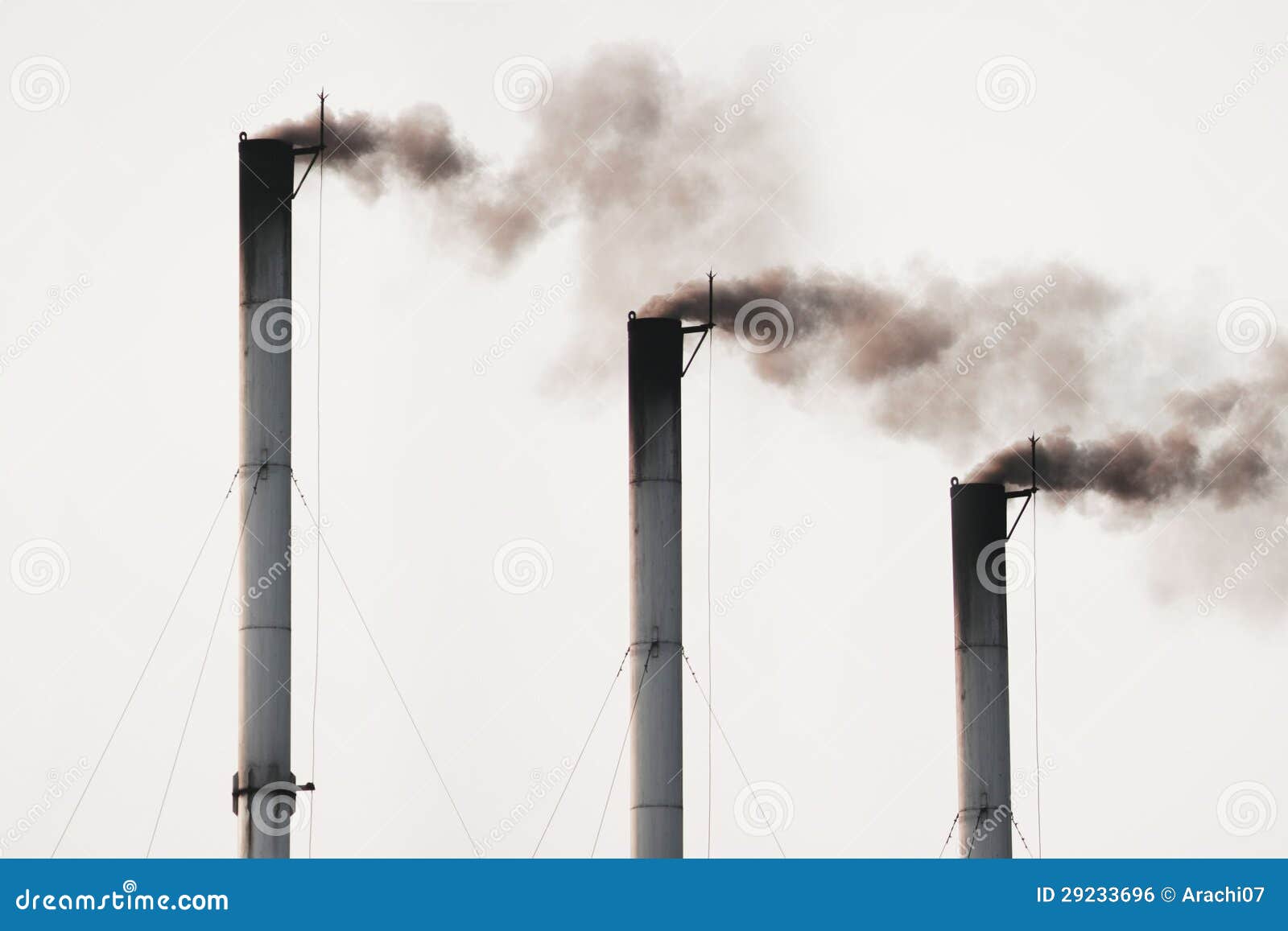 Smokestack stock photo. Image of refinery, plant, heavy - 29233696