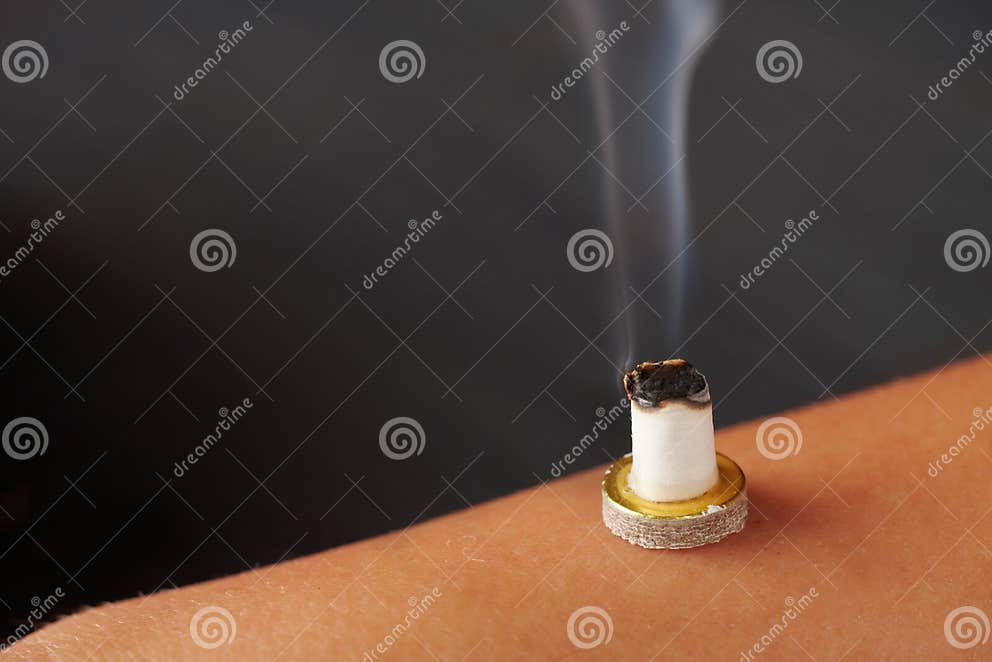Smokig mini moxa stick stock photo. Image of alternative - 22819998