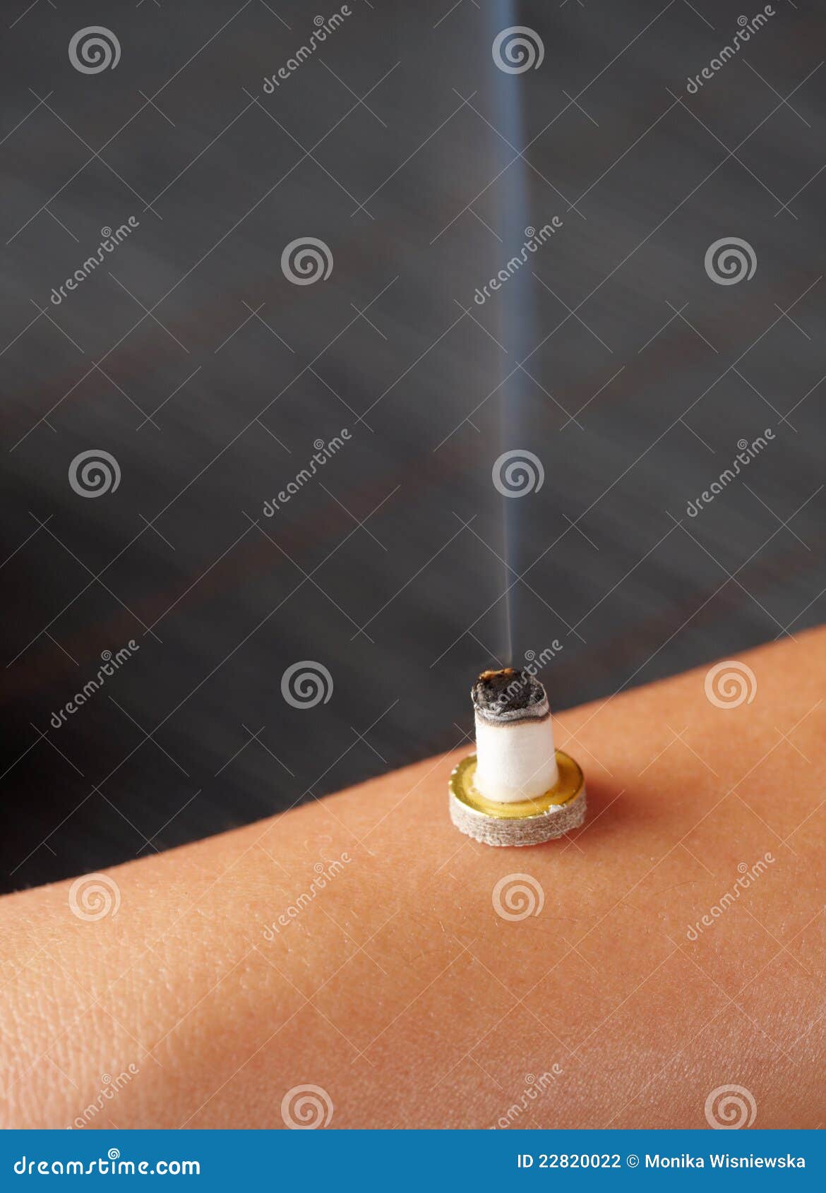 Smokig mini moxa stick stock photo. Image of healthcare - 22820022