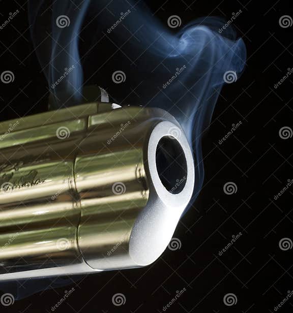 Smoking stock image. Image of firearm, sight, smoke, weapon - 11214643