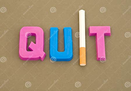 Smoking advice: quit ! stock photo. Image of help, health - 18027156