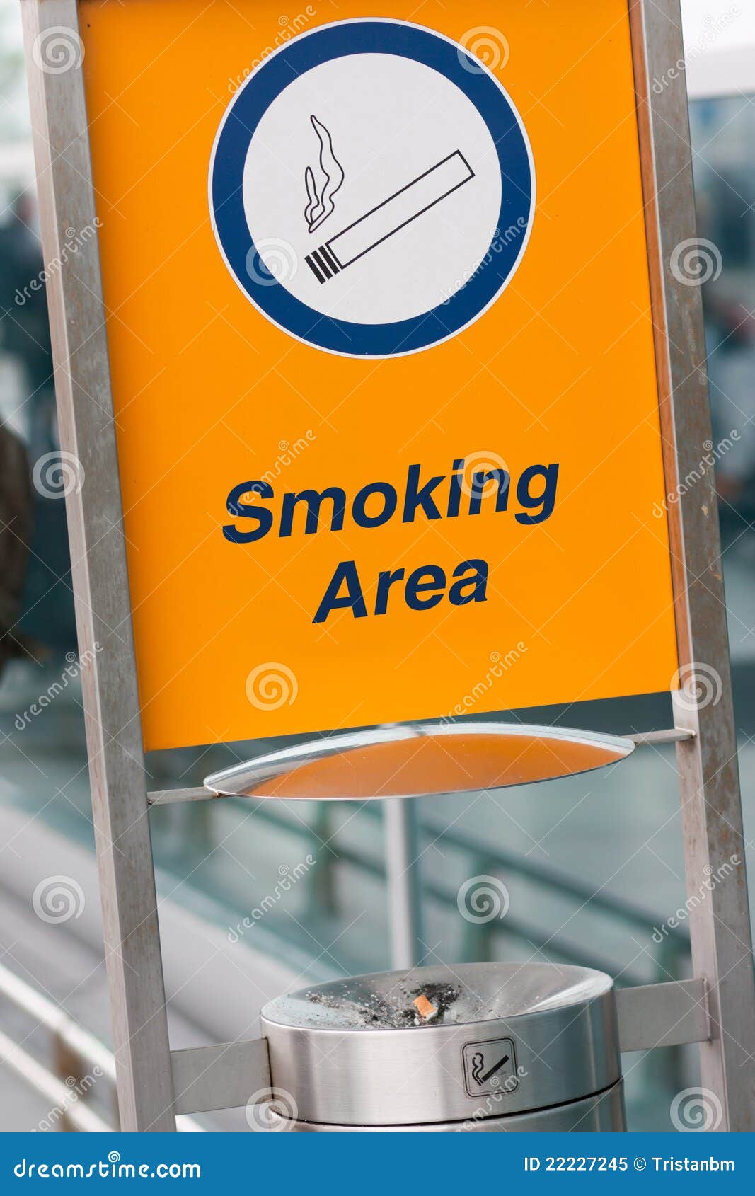 Smoking area stock image. Image of health, smoker, prohibition - 22227245