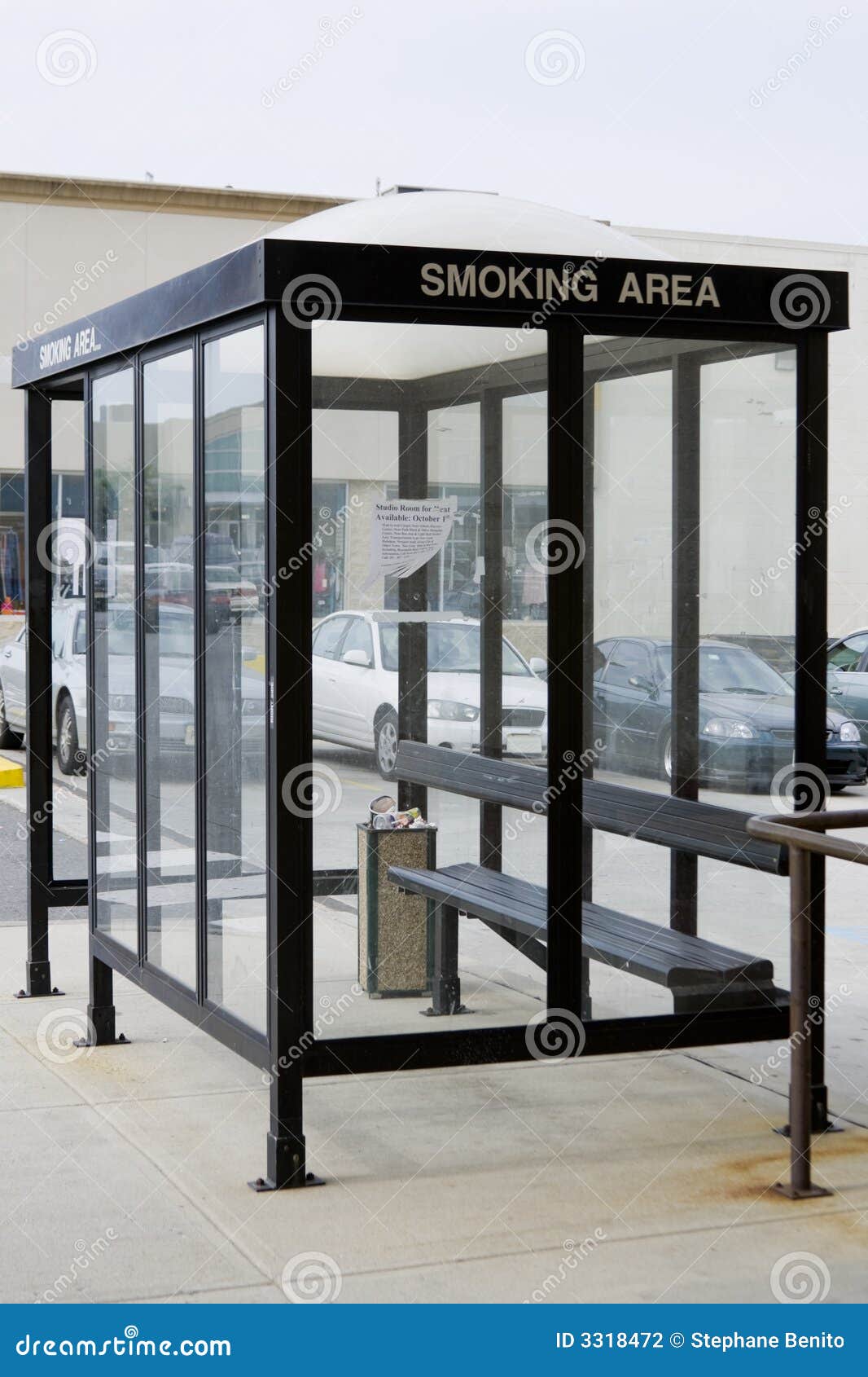 Smoking area stock photo. Image of health, smoke, warning - 3318472