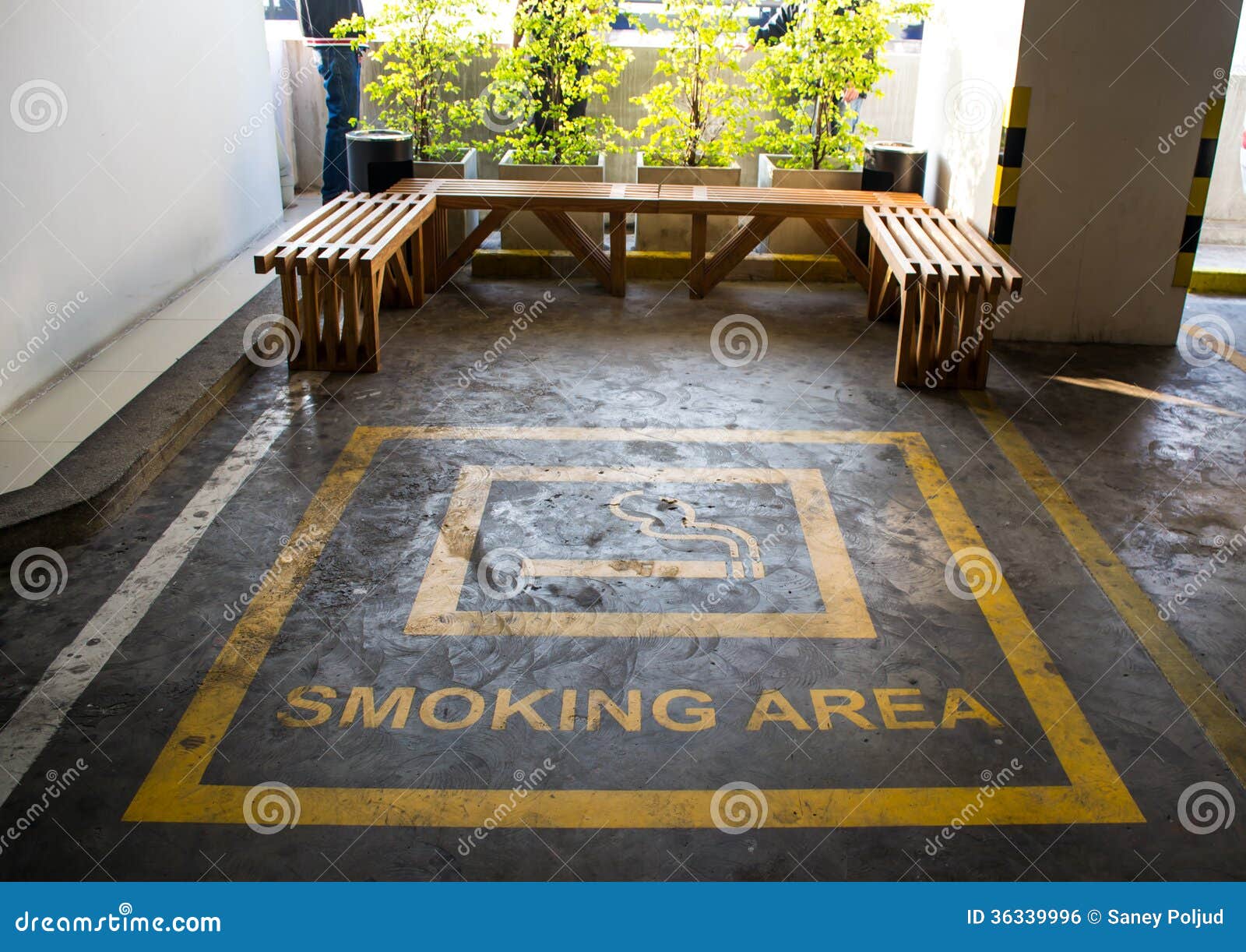 Smoking area stock photo. Image of cancer, place, abstain - 36339996