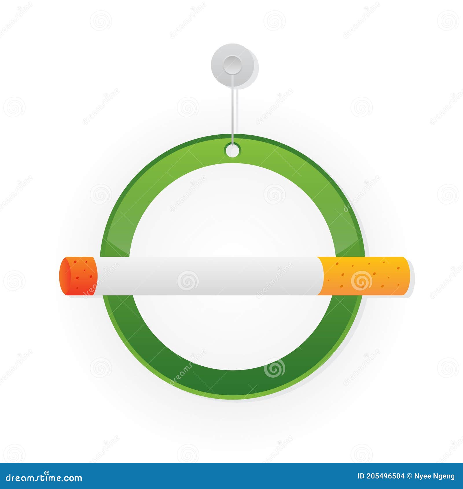 Smoking Area Sign Vector with Cigarette Stock Vector - Illustration of ...