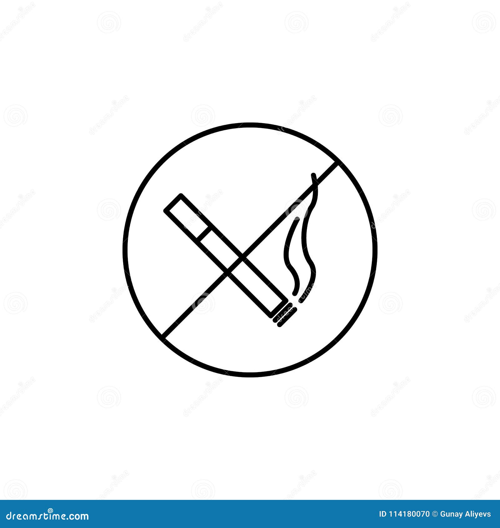 Smoking Ban Icon. Element of Simple Icon for Websites, Web Design ...