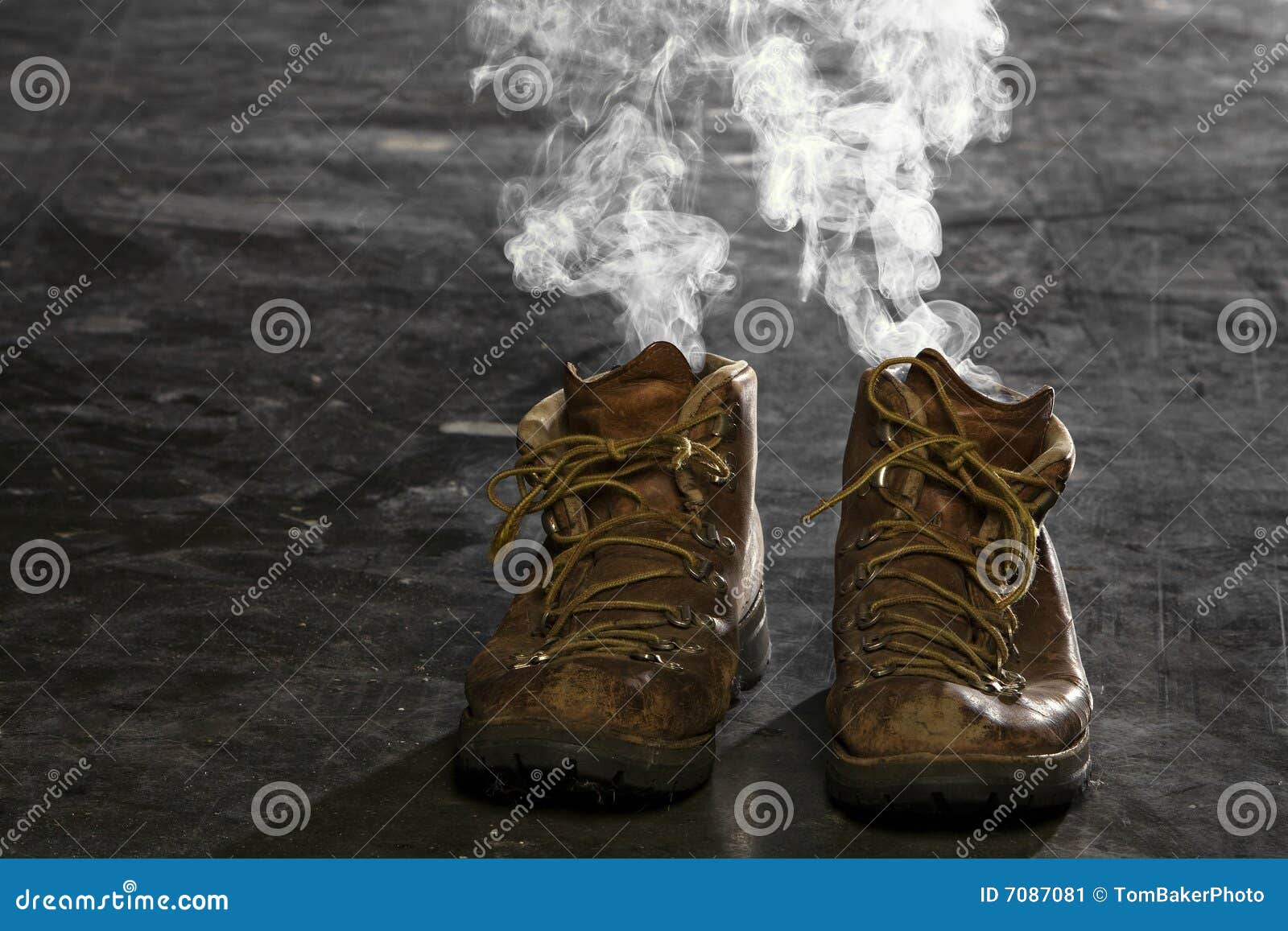 Smoking Boots Stock Image - Image: 7087081