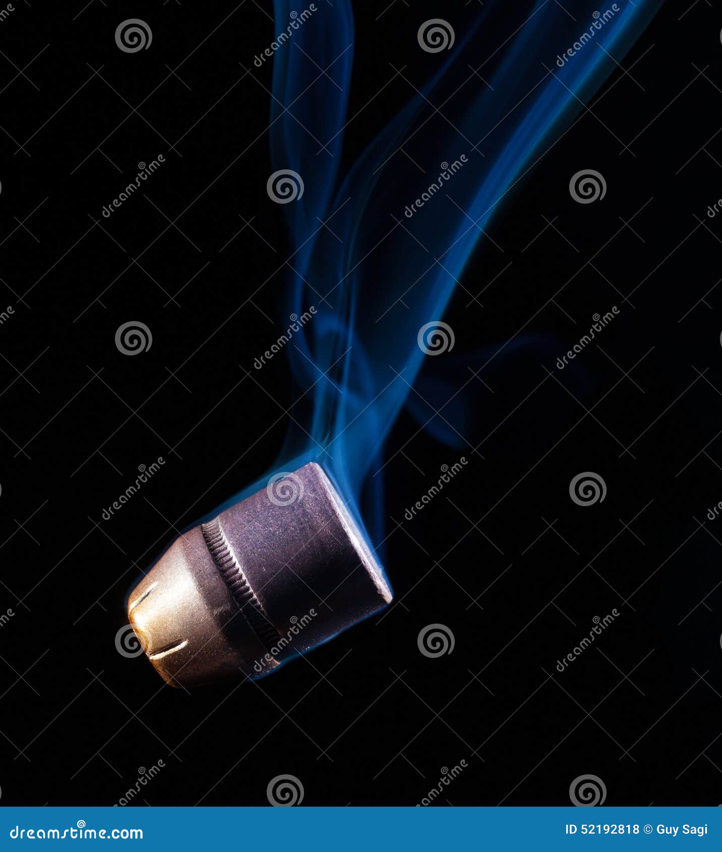 Smoking Bullet Casing Stock Image | CartoonDealer.com #23153029