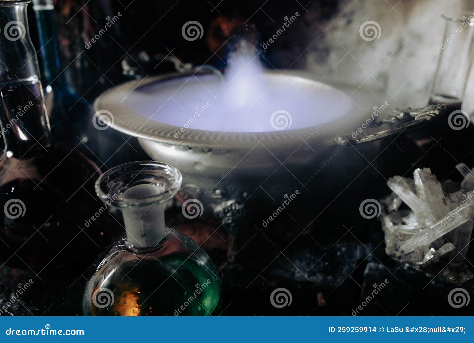 A Smoking Cauldron stock photo. Image of celebration - 259259914