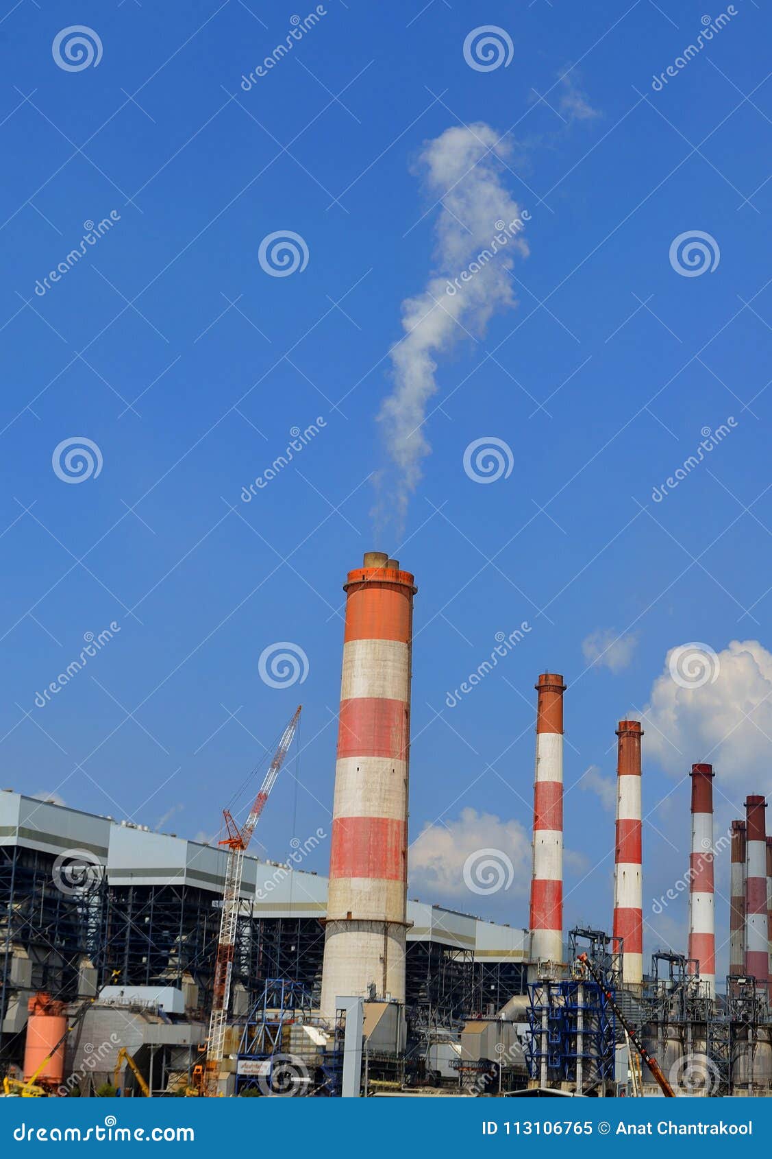 Smoking Chimney Pollution Air Stock Image - Image of high, smog: 113106765