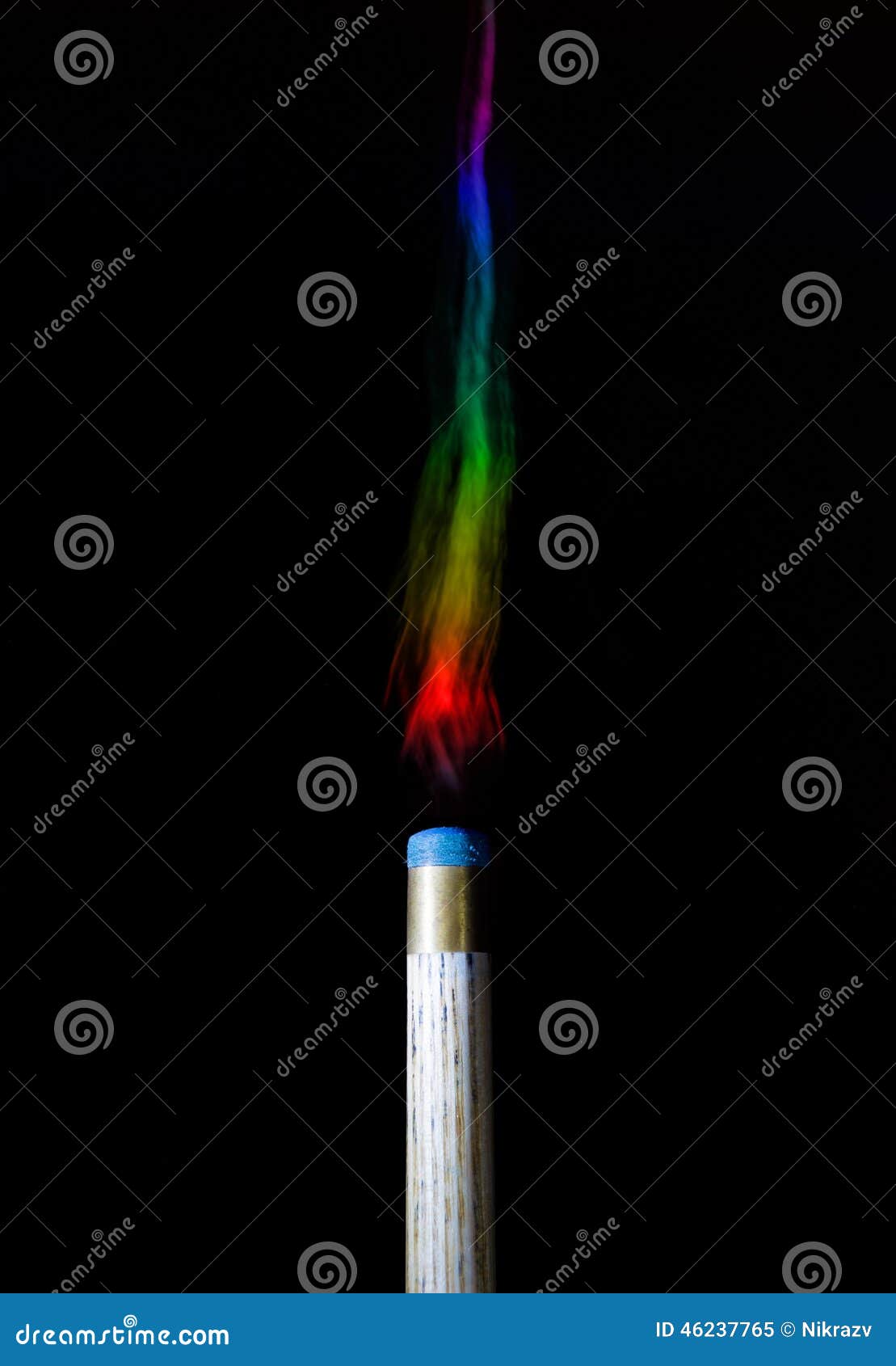Smoking cue stock image. Image of billiard, club, burning - 46237765