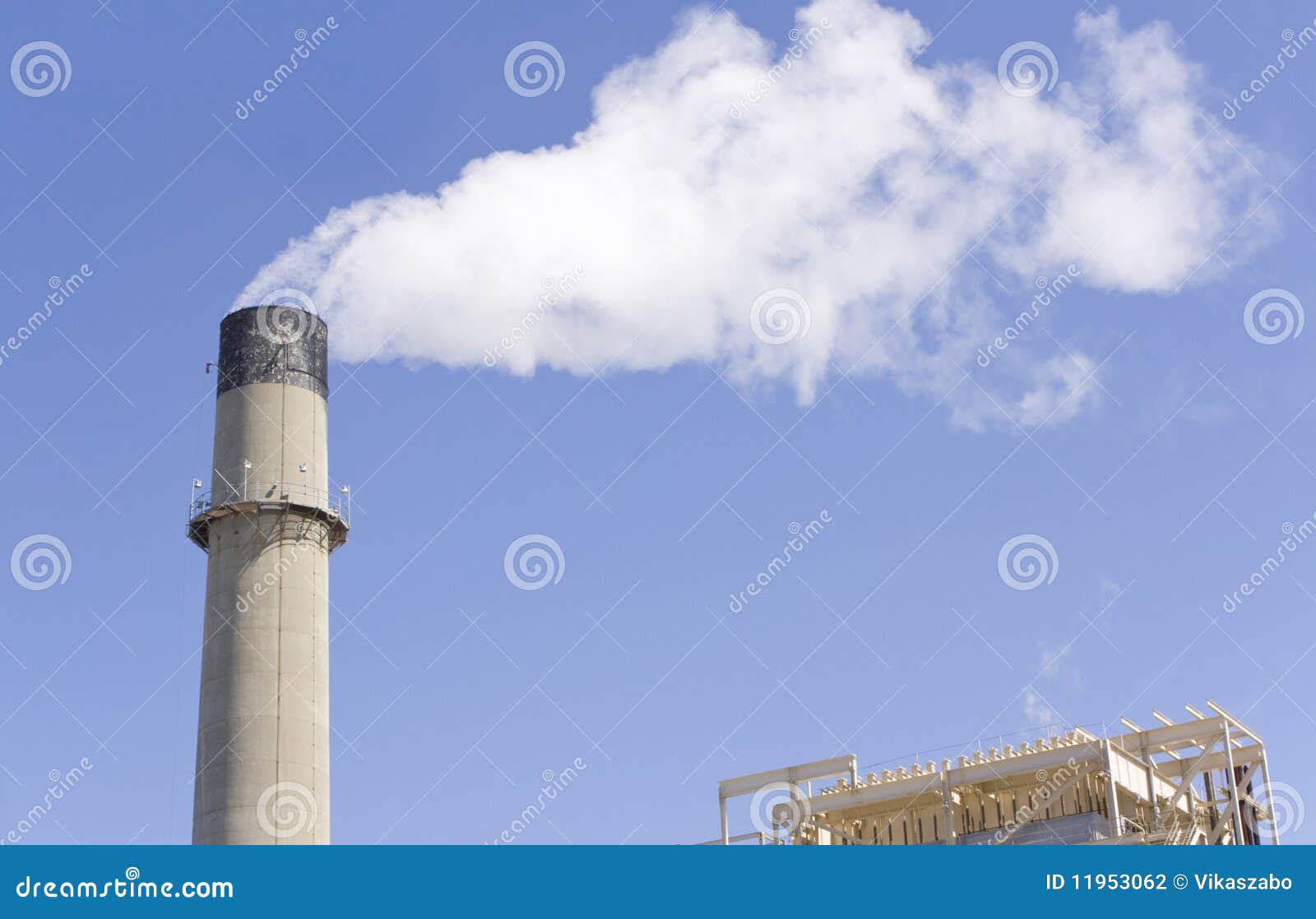 Smoking Factory Pipe XXL stock photo. Image of dioxide - 11953062
