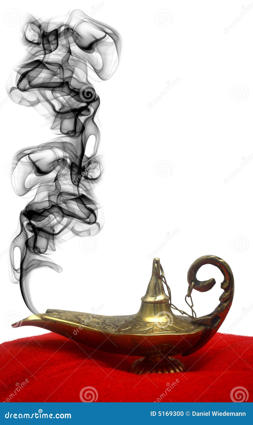 Smoking Genie Lamp stock photo. Image of aladin, aladdin - 5169300