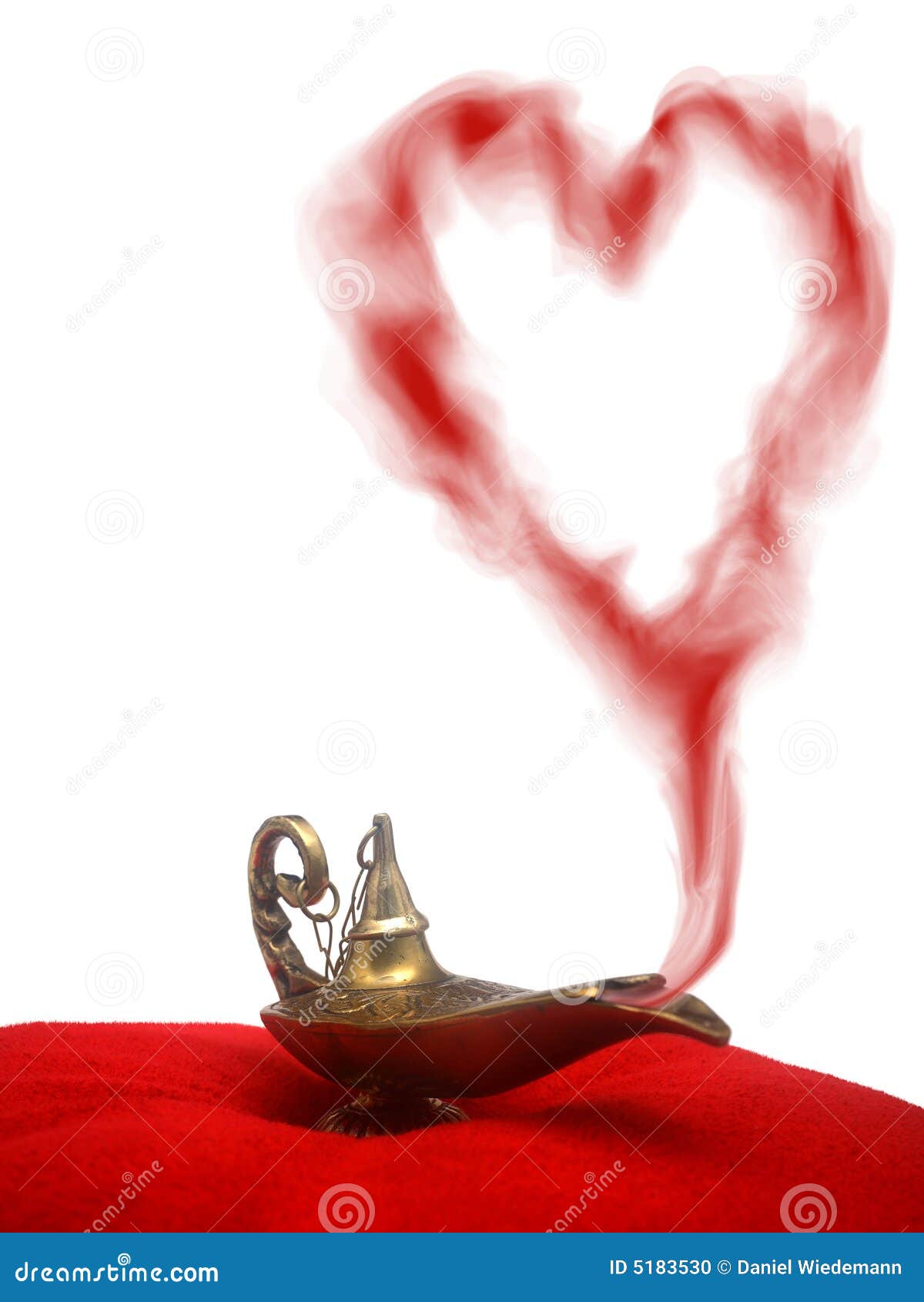 Smoking Genie Lamp stock photo. Image of arabia, magic - 5183530