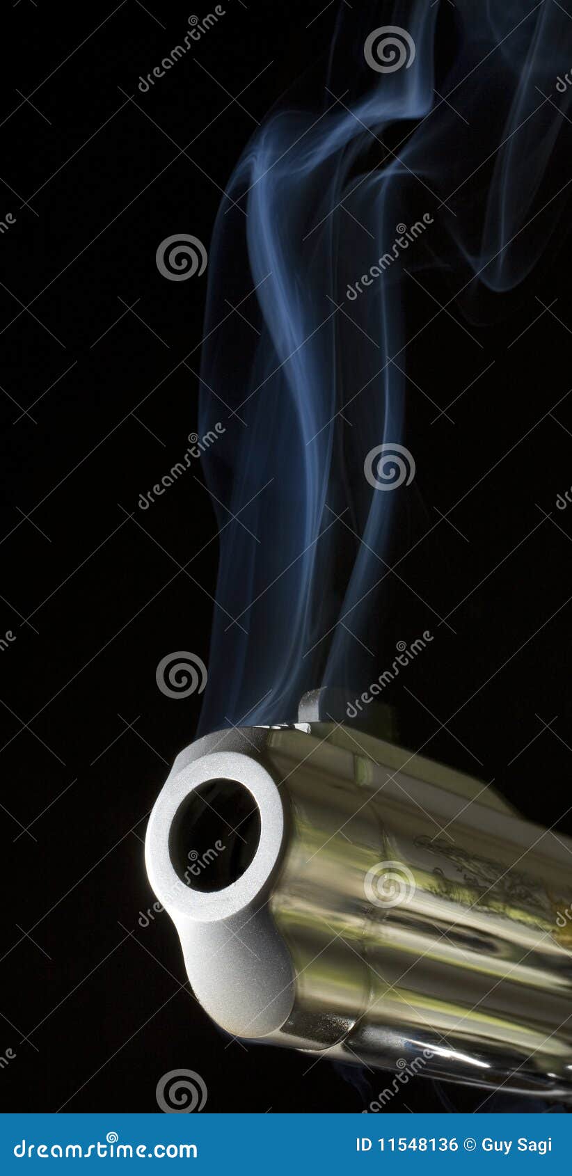 Smoking gun stock photo. Image of pistol, firearm, barrel - 11548136