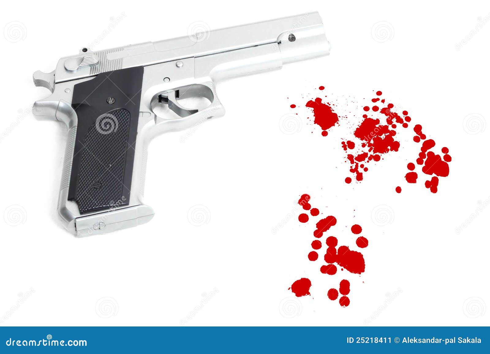 Blood Splatter On White Background Royalty-Free Stock Photography ...