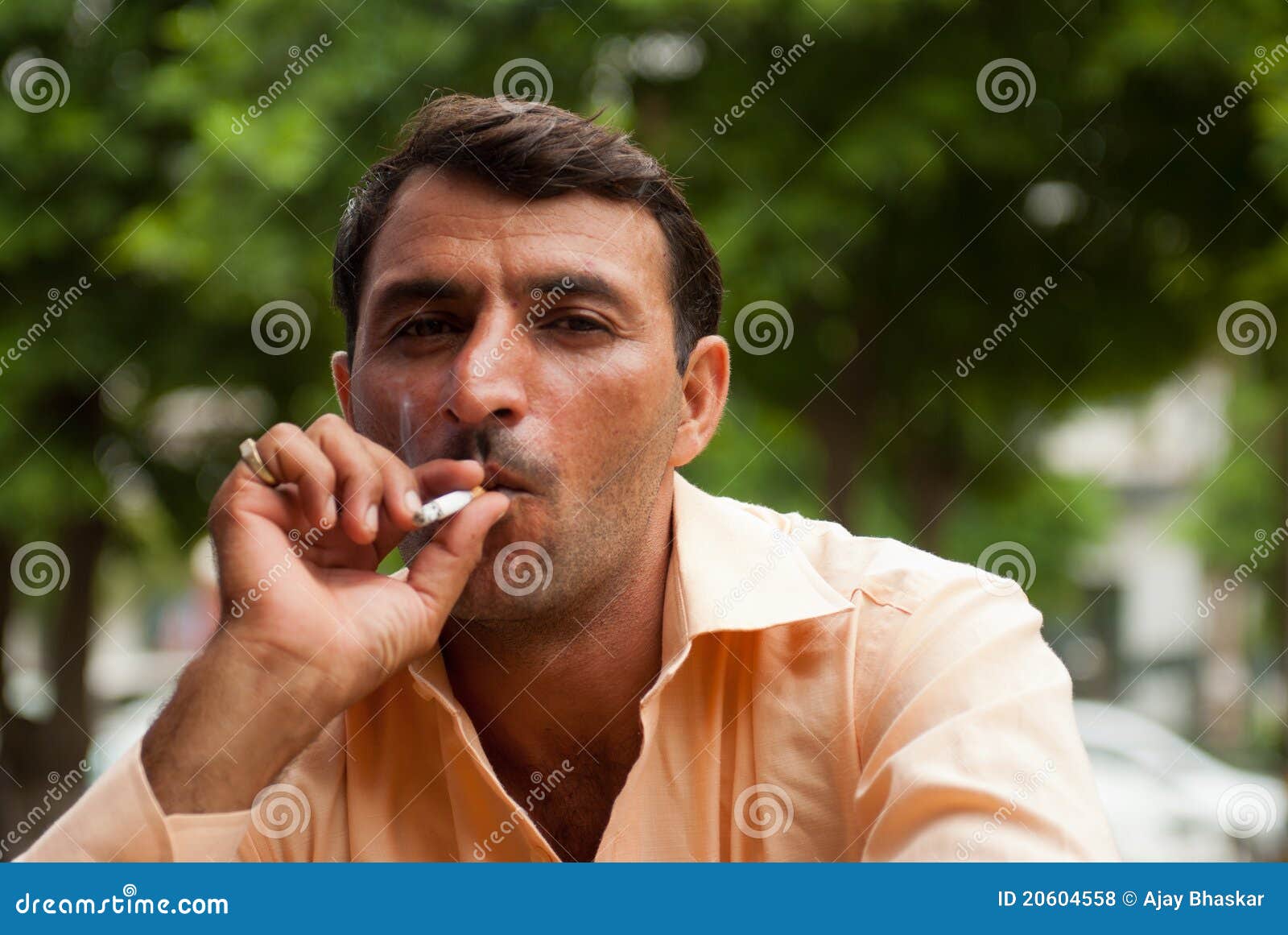 Smoking in India editorial stock photo. Image of tobacco - 20604558