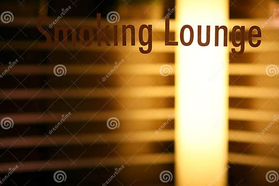 Smoking lounge stock image. Image of cigarette, lights - 6686497