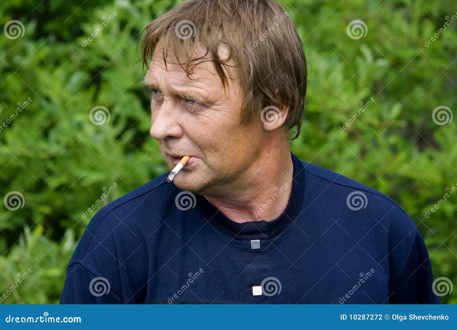 The smoking man stock photo. Image of kill, medicine - 10287272