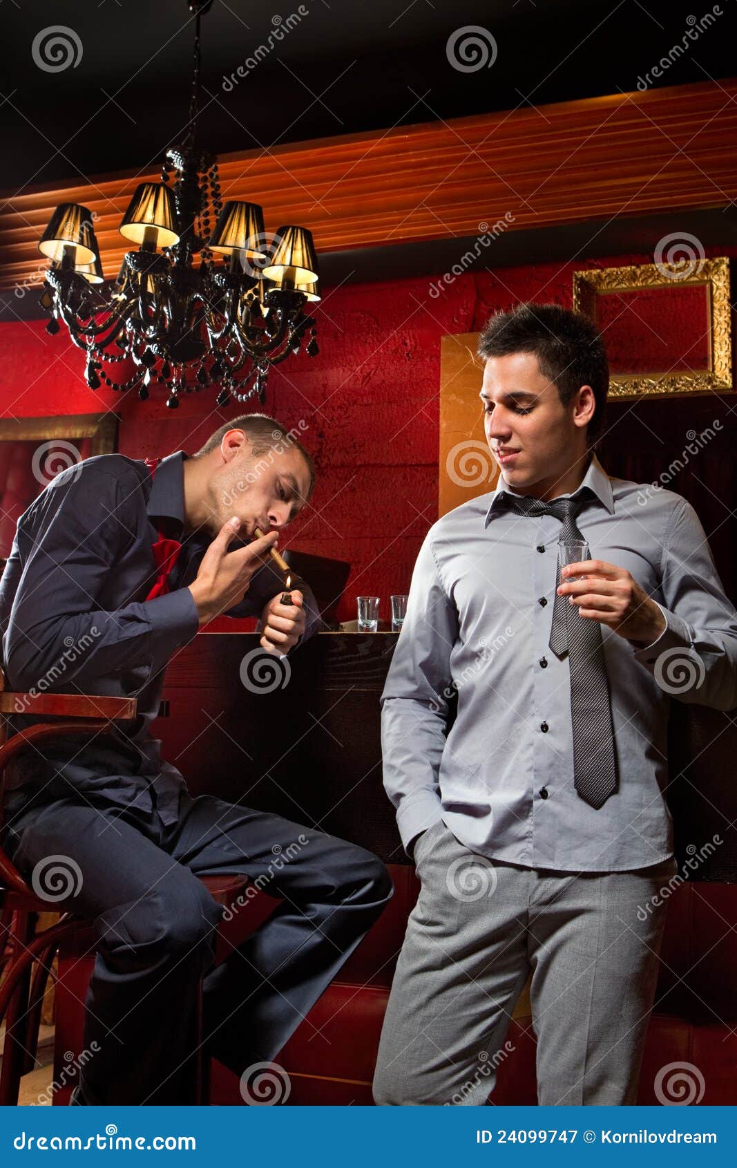 Smoking man stock image. Image of smoke, dark, meeting - 24099747