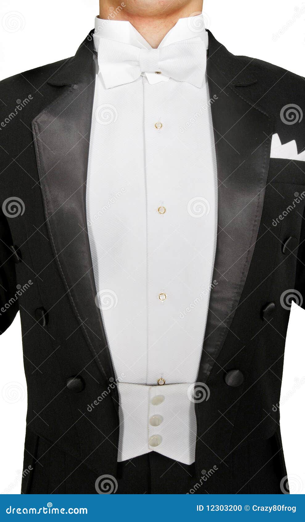 Smoking Masculino Sobre O Branco Foto de Stock - Imagem de oficial ...