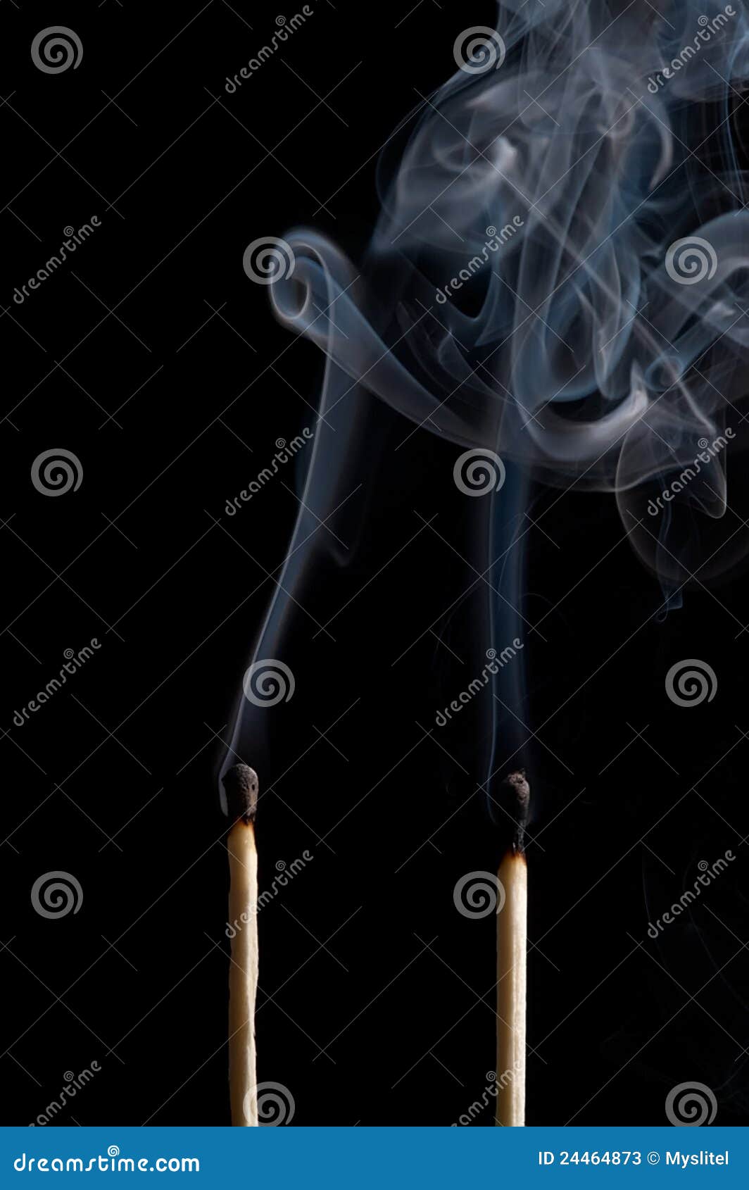 Smoking matches stock image. Image of matchstick, burnt - 24464873