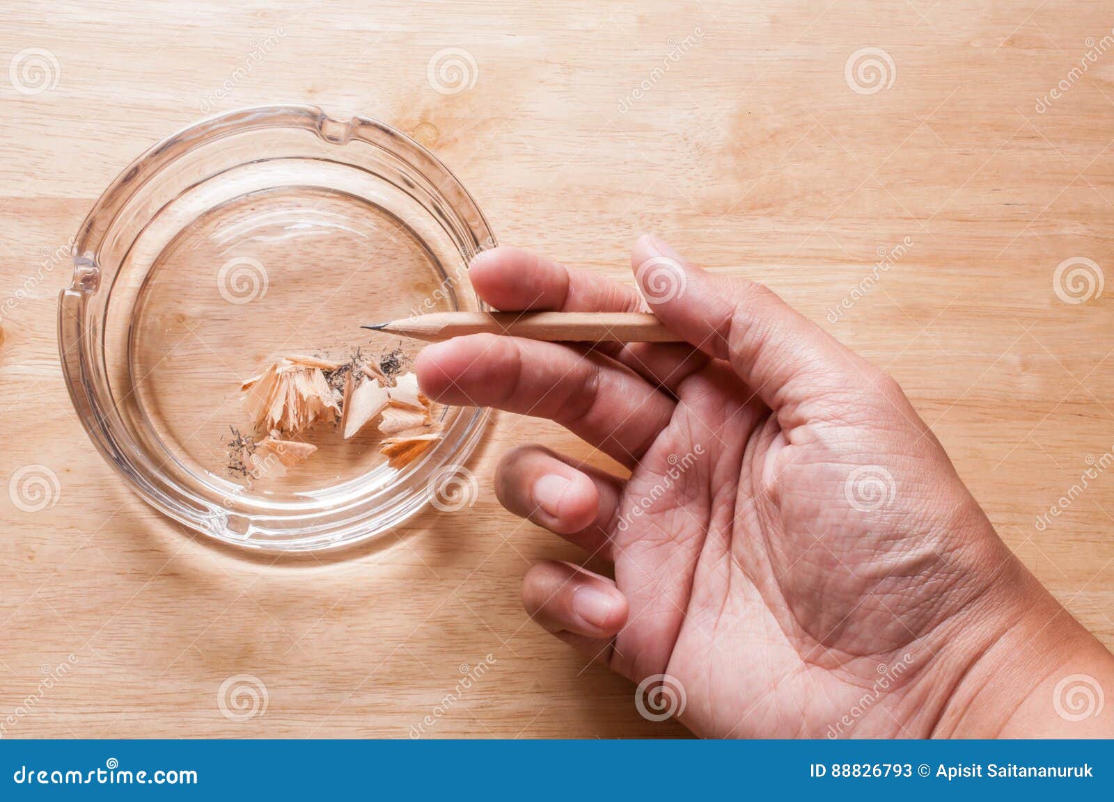 Smoking Pencil Cigarette Concept Idea Stock Image - Image of retro ...