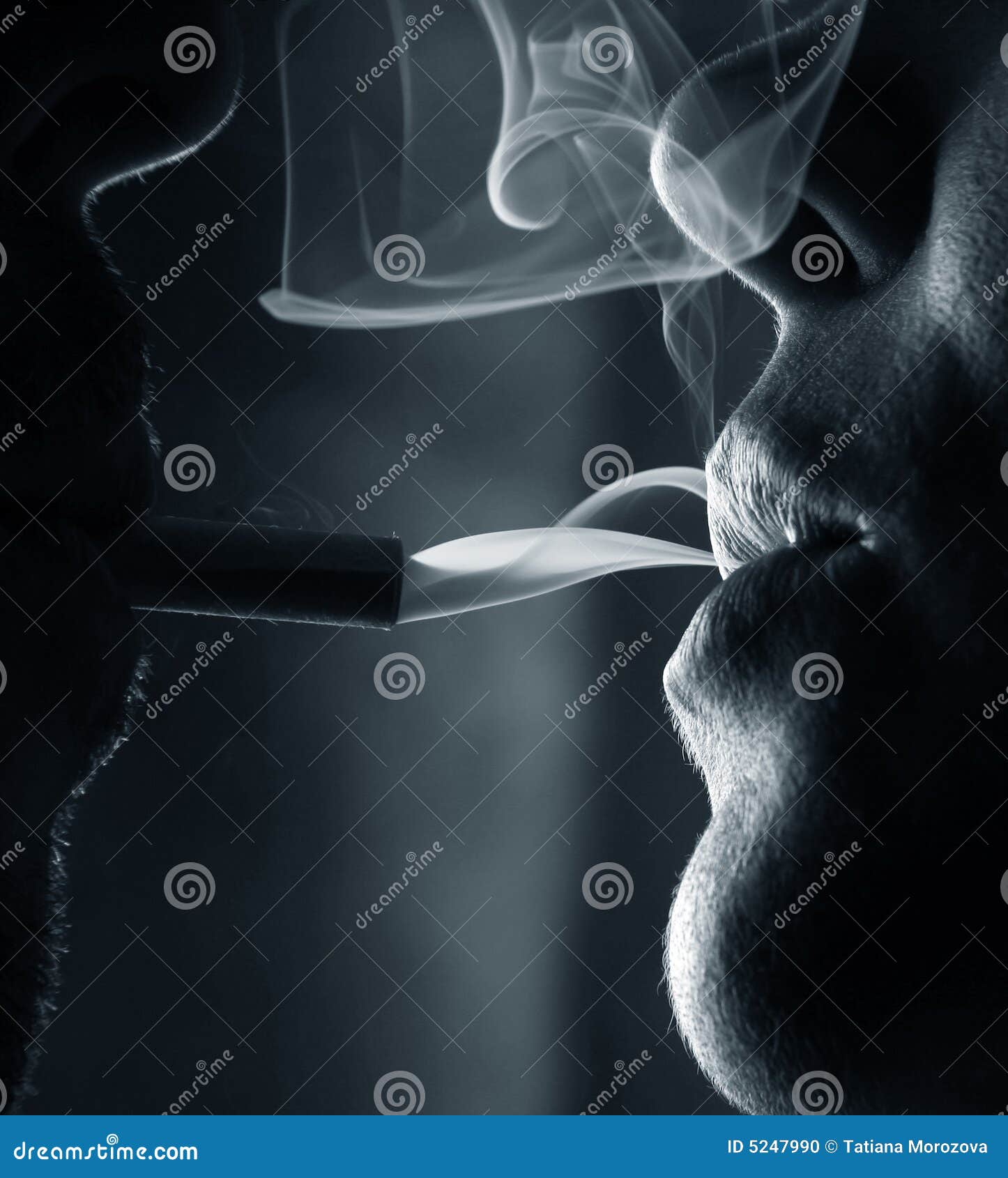 Smoking people stock photo. Image of lips, drug, death - 5247990