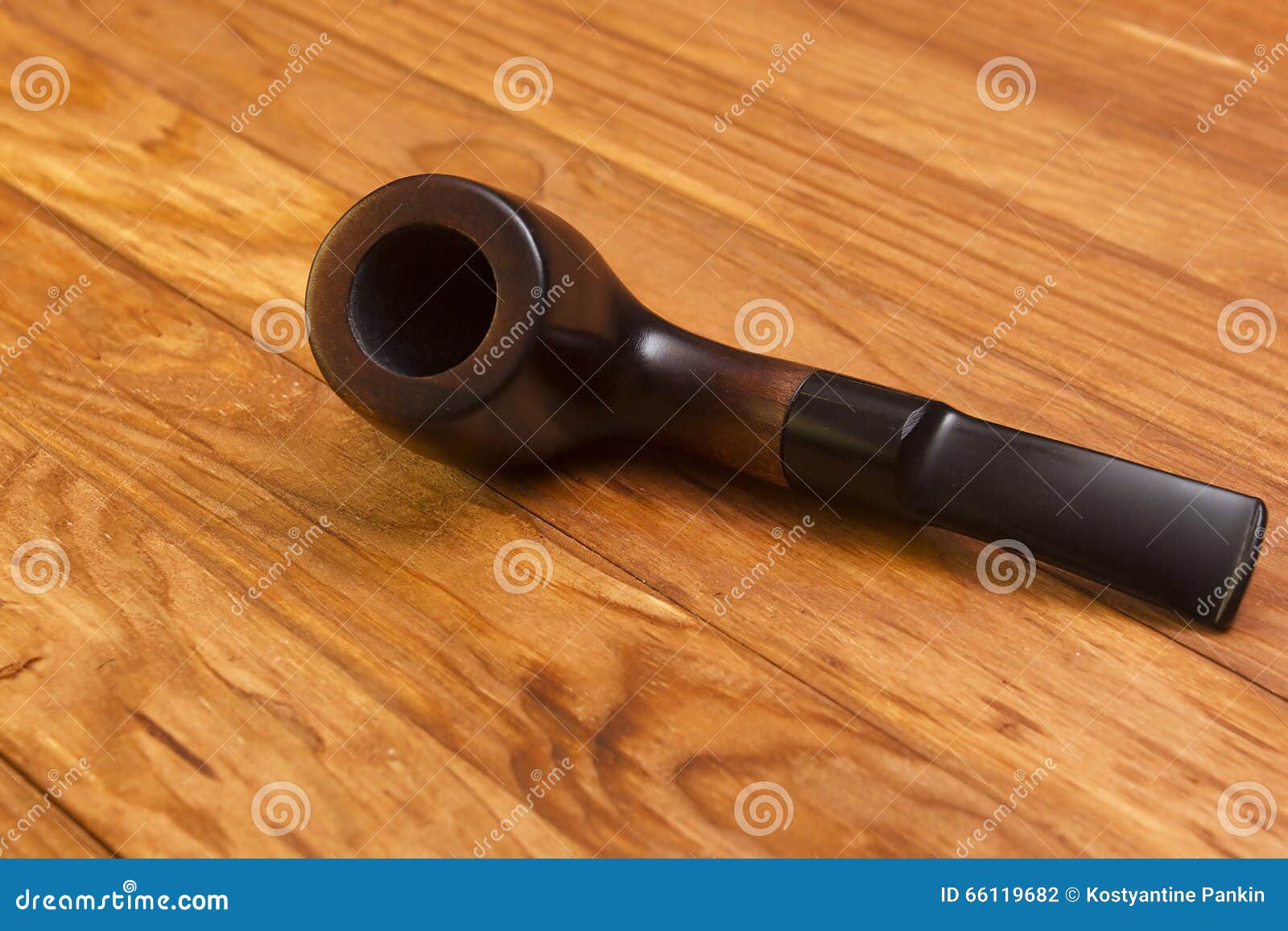 Smoking pipe on table stock photo. Image of smoking, pipe - 66119682
