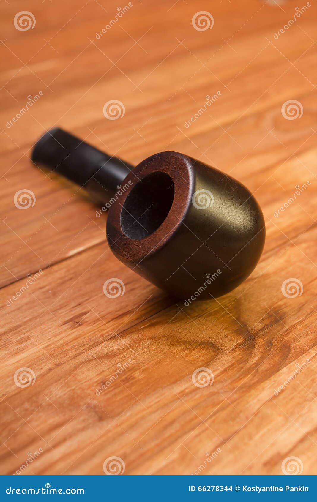 Smoking pipe on table stock photo. Image of close, addiction - 66278344