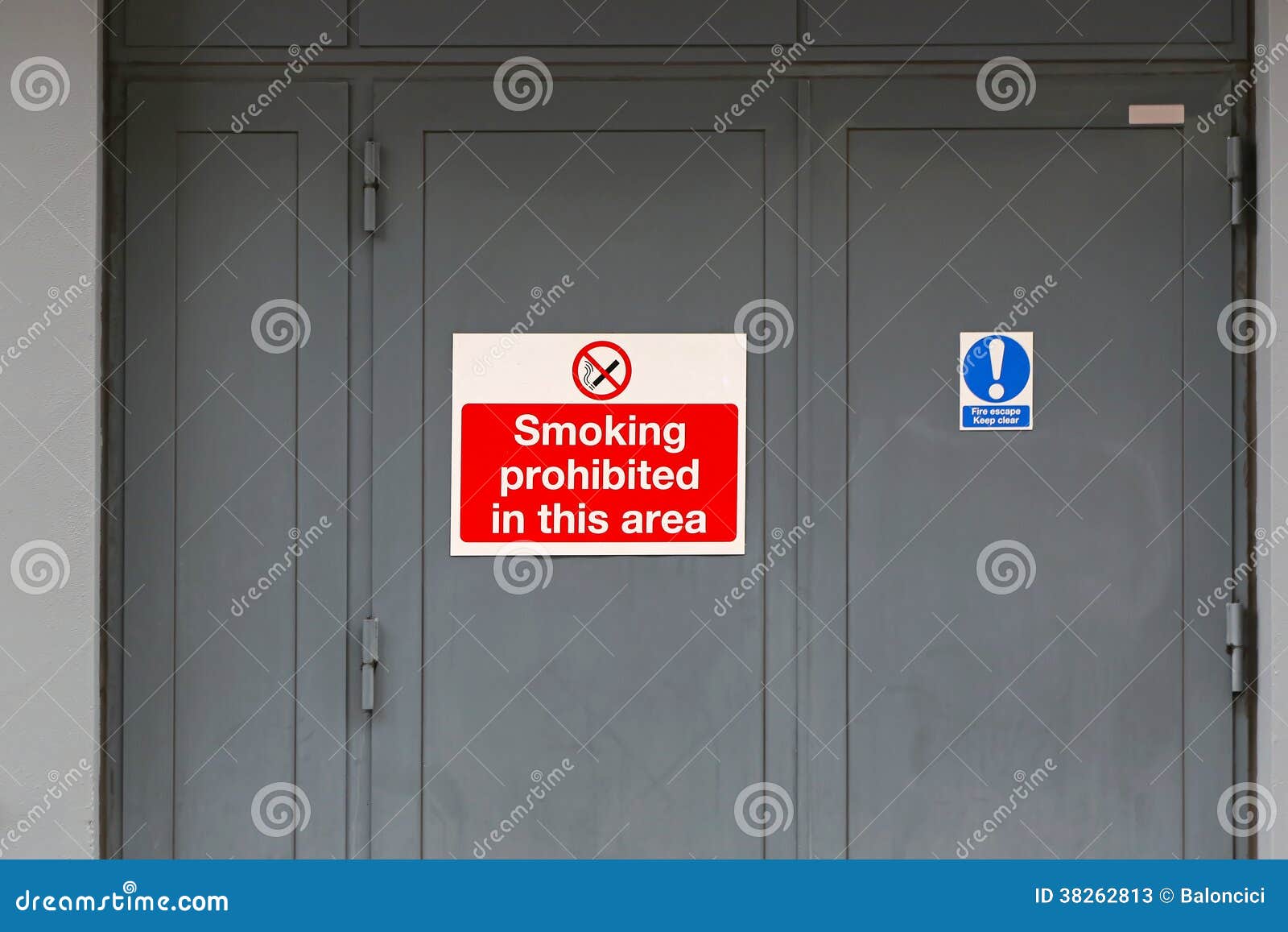 Smoking prohibited stock image. Image of cigarette, restricted - 38262813