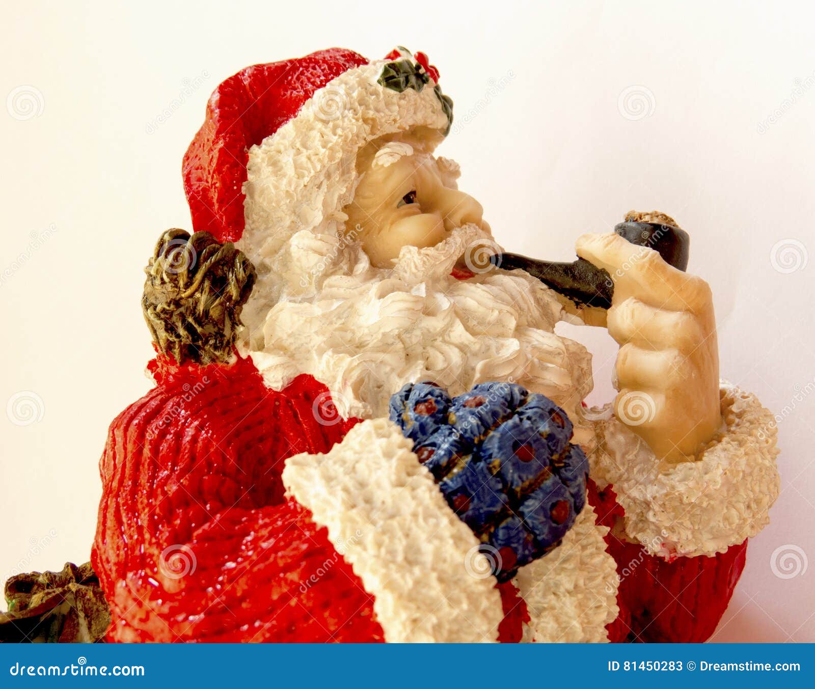 Smoking santa stock image. Image of smoking, father, holiday - 81450283