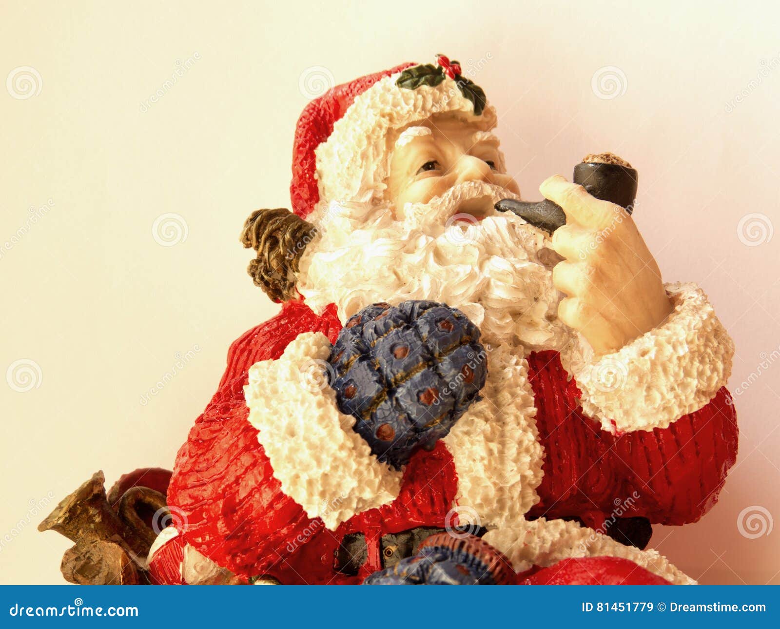 Smoking santa stock image. Image of father, nick, holiday - 81451779
