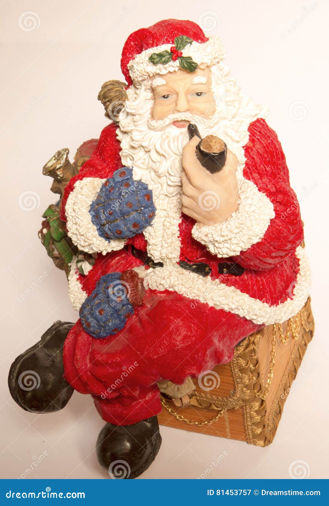 Smoking santa stock image. Image of smoking, saint, nicholas - 81453757