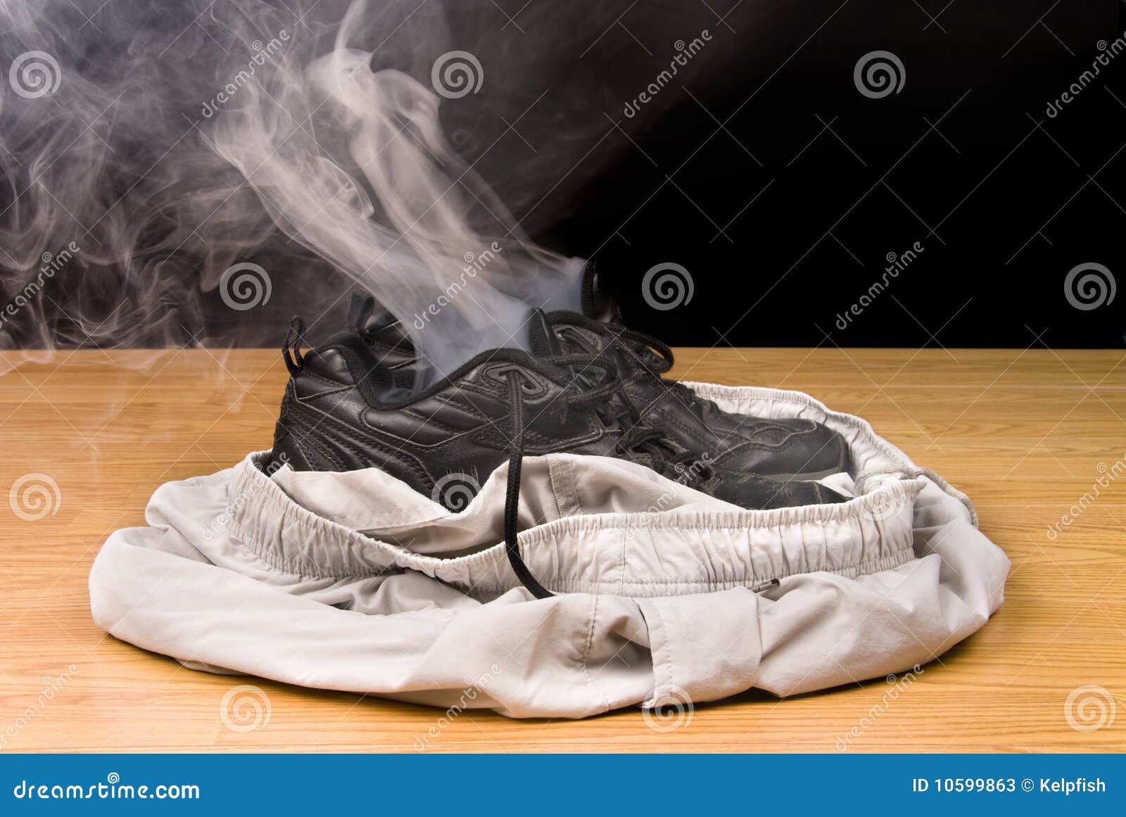 Smoking shoes and shorts stock image. Image of concepts - 10599863