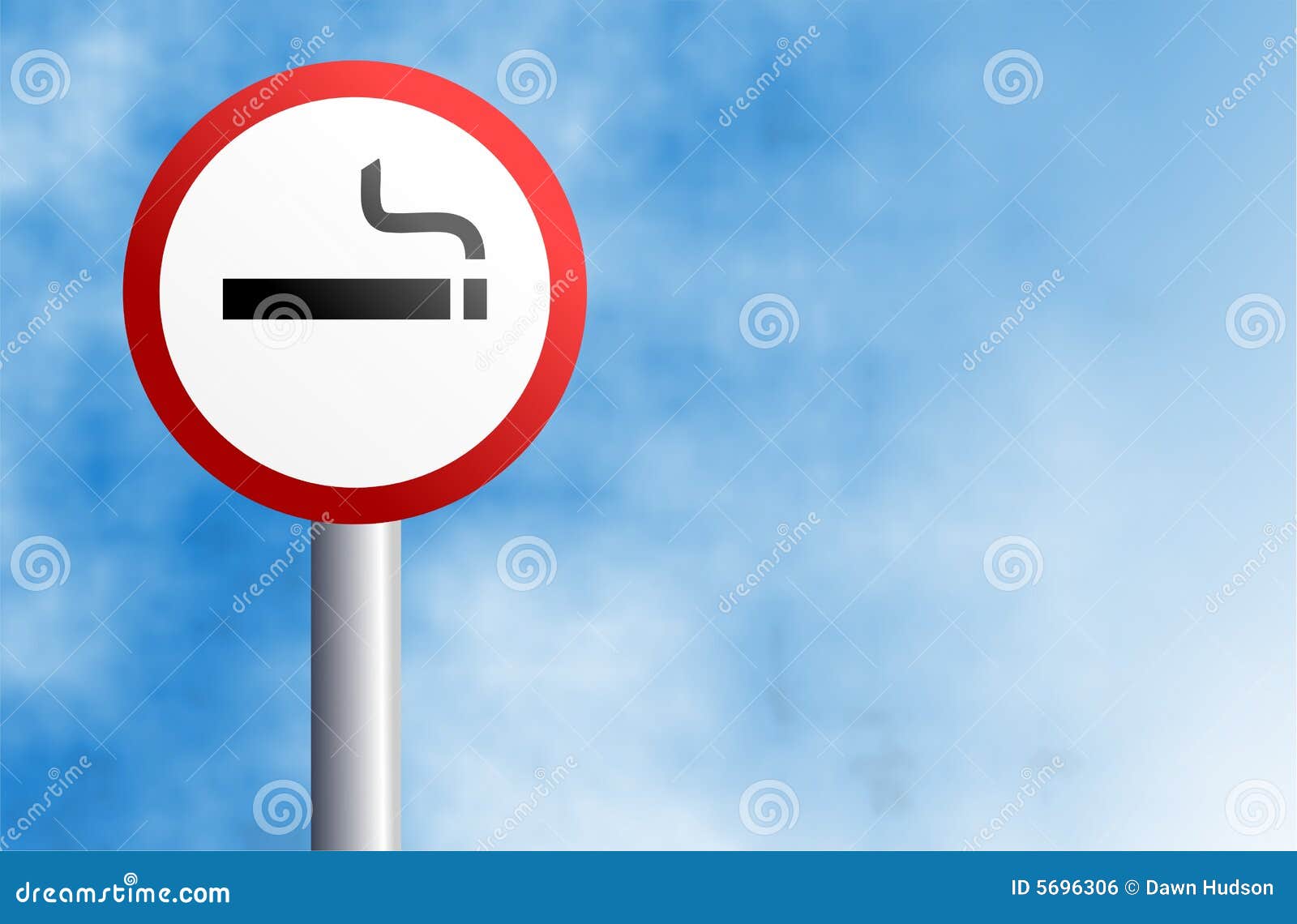 Smoking sign stock illustration. Illustration of smoking - 5696306
