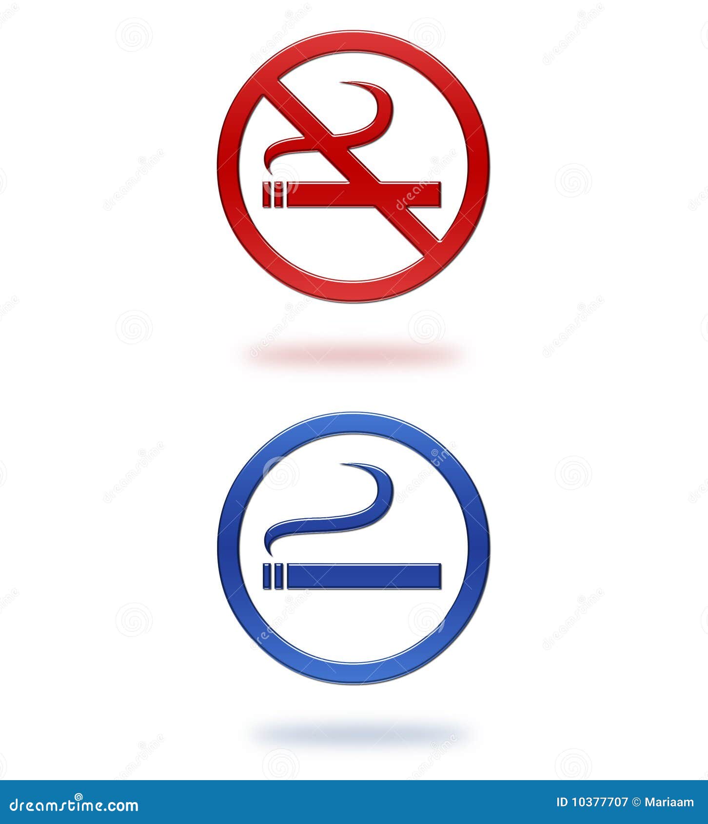 Smoking signs stock illustration. Illustration of smoking - 10377707