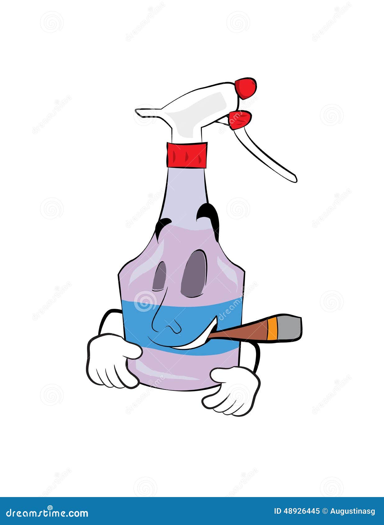 Smoking Spray Bottle Cartoon Stock Illustrations – 3 Smoking Spray ...