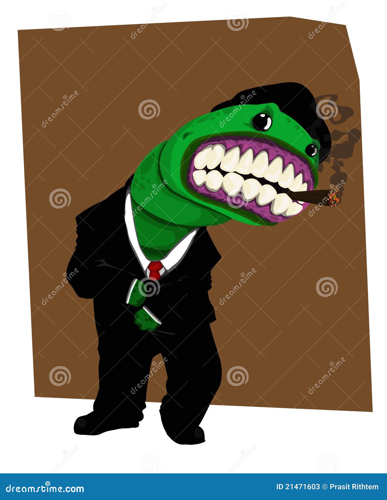 Smoking worm stock vector. Illustration of smoke, cartoon - 21471603